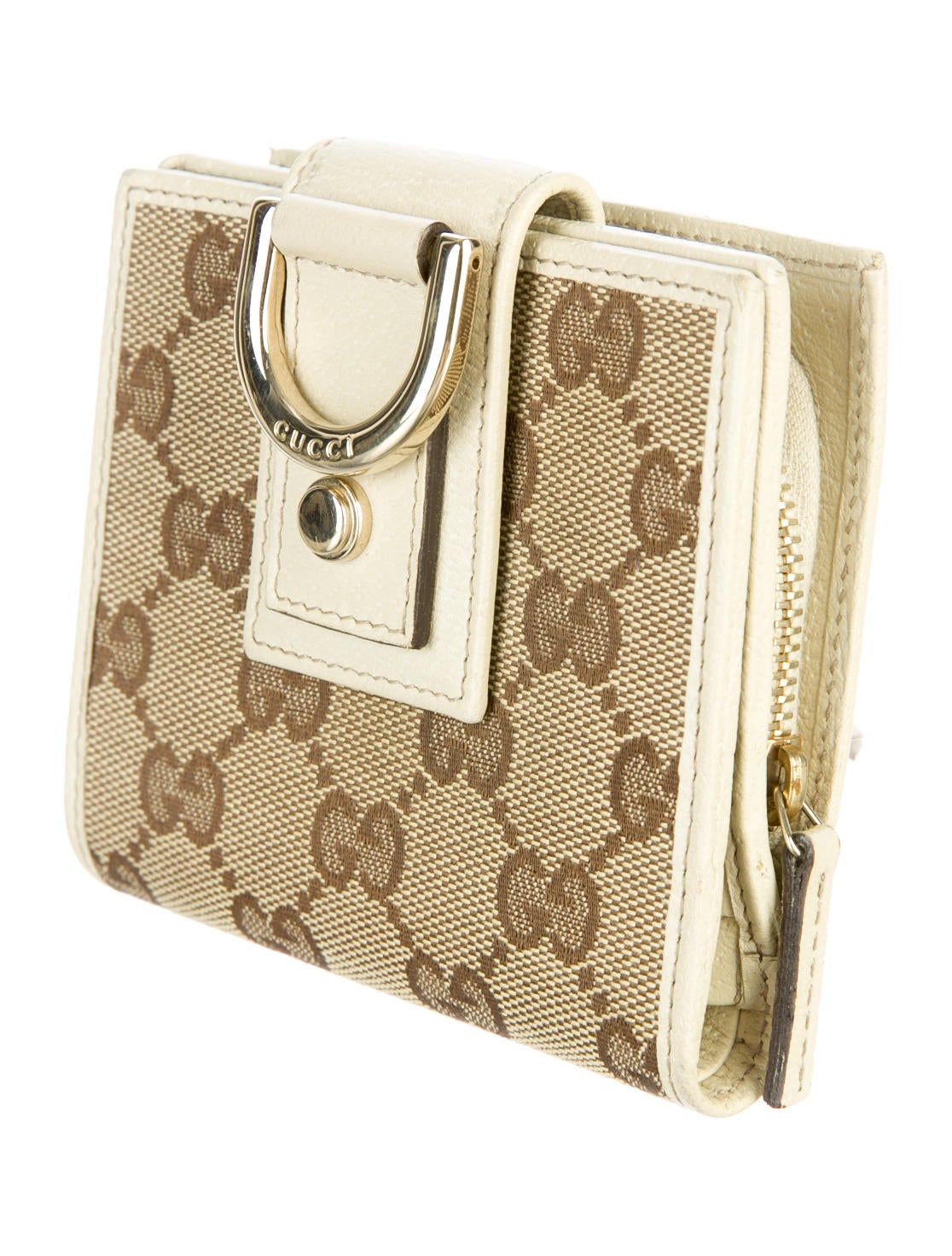 Gucci D Gold French Purse Wallet - Brown Wallets, Accessories ...