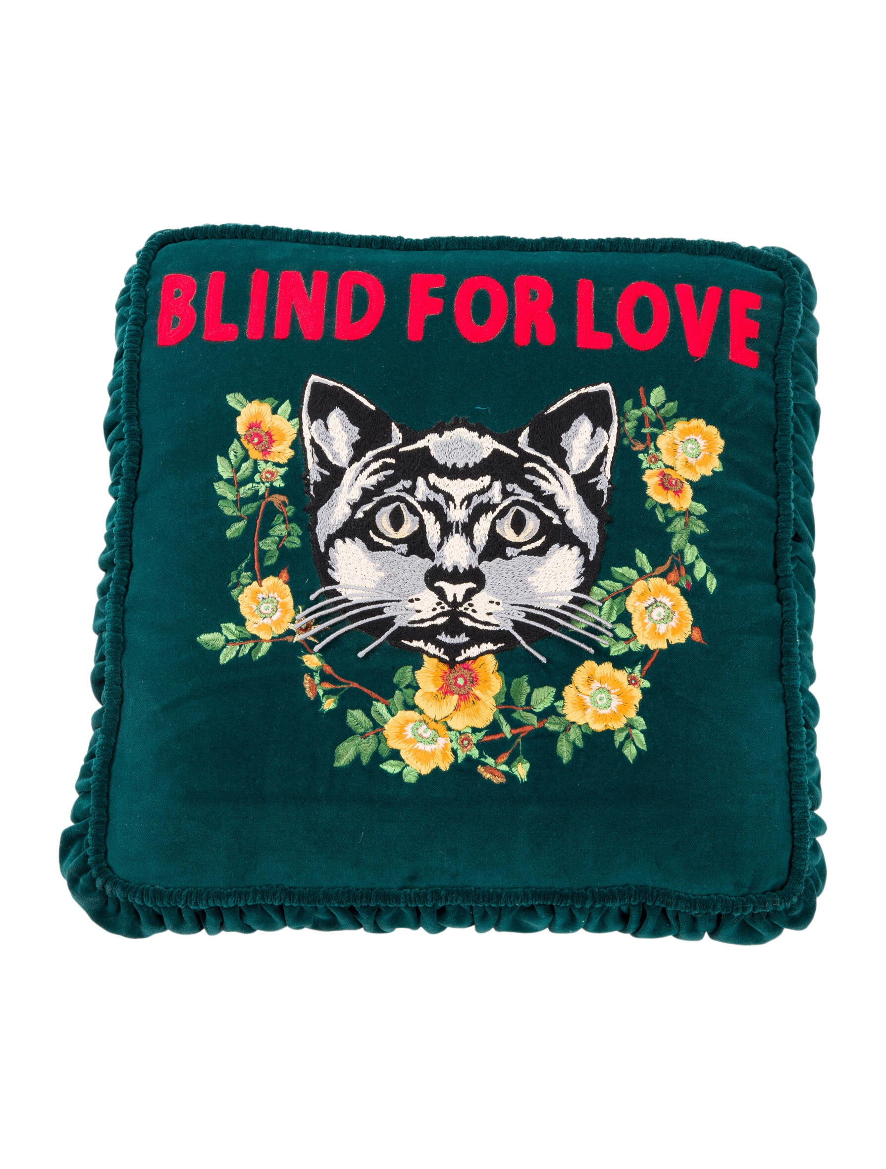 Gucci Blind For Love Throw Pillow - Pillows & Throws - GUC554043 | The ...