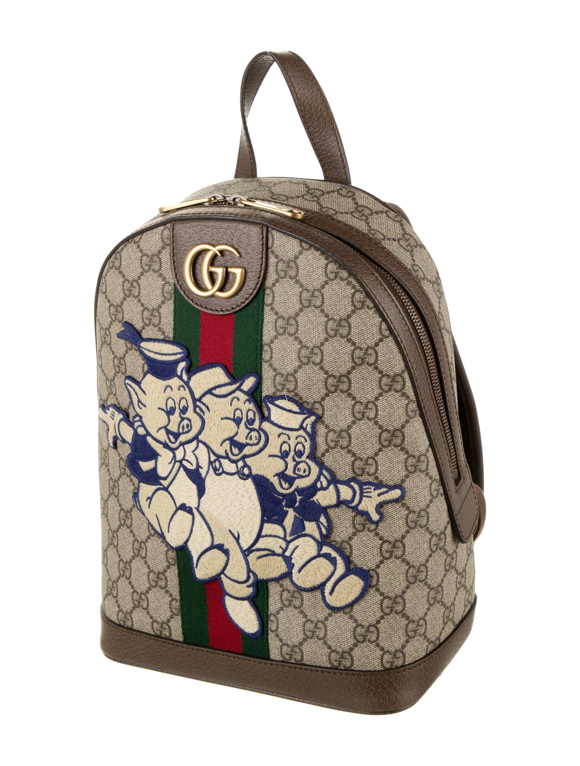 Gucci x Disney Three Little Pigs Ophidia Backpack - Neutrals Backpacks ...