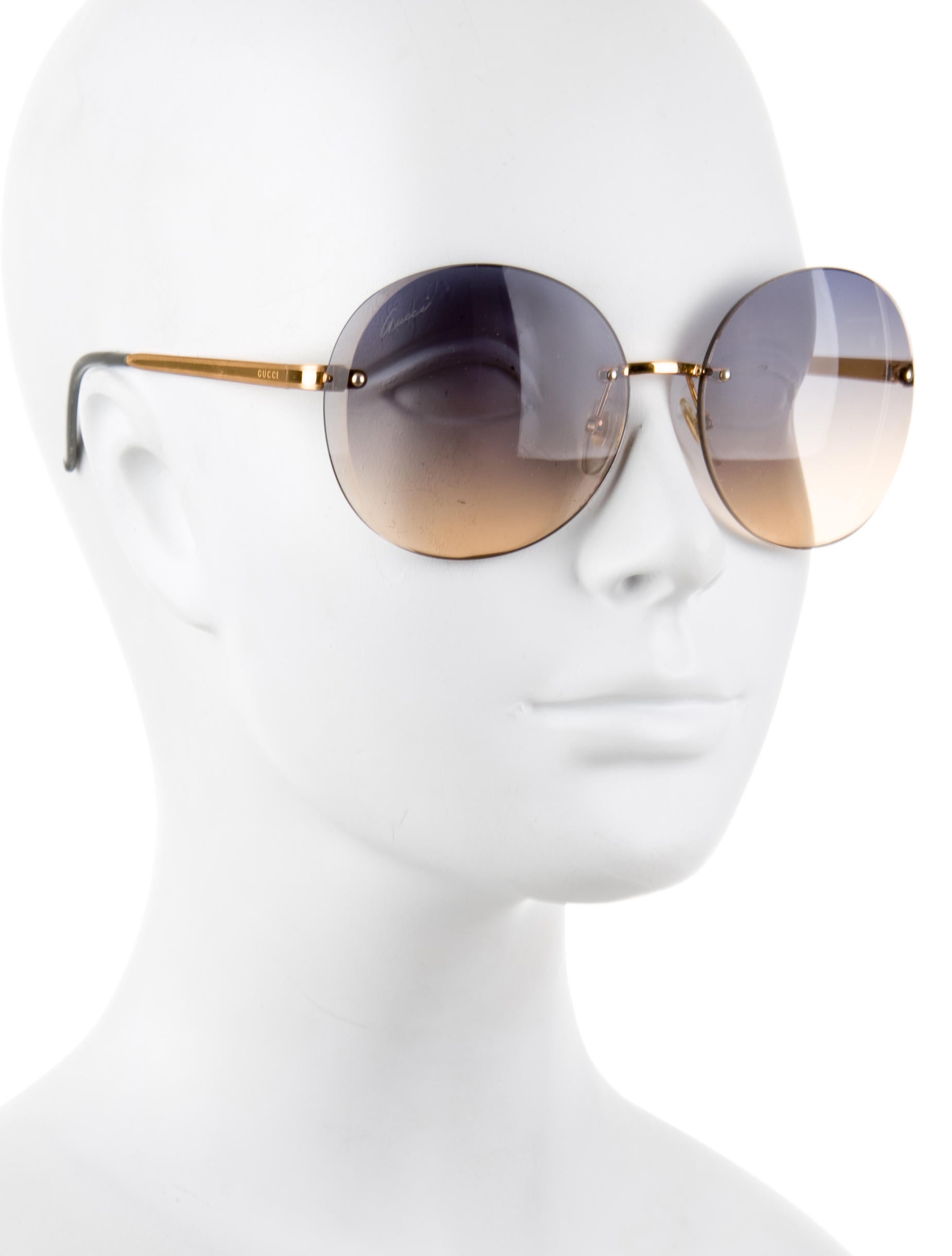 Gucci Rimless Gradient Lens Sunglasses - Accessories - GUC96927 | The ...
