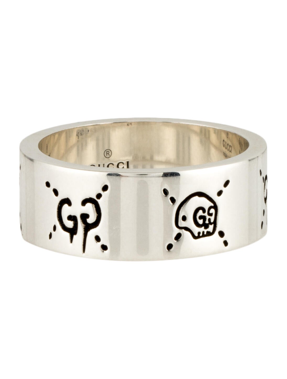 Gucci Ghost Skull Ring - Band, Rings - GUC970720 | The RealReal