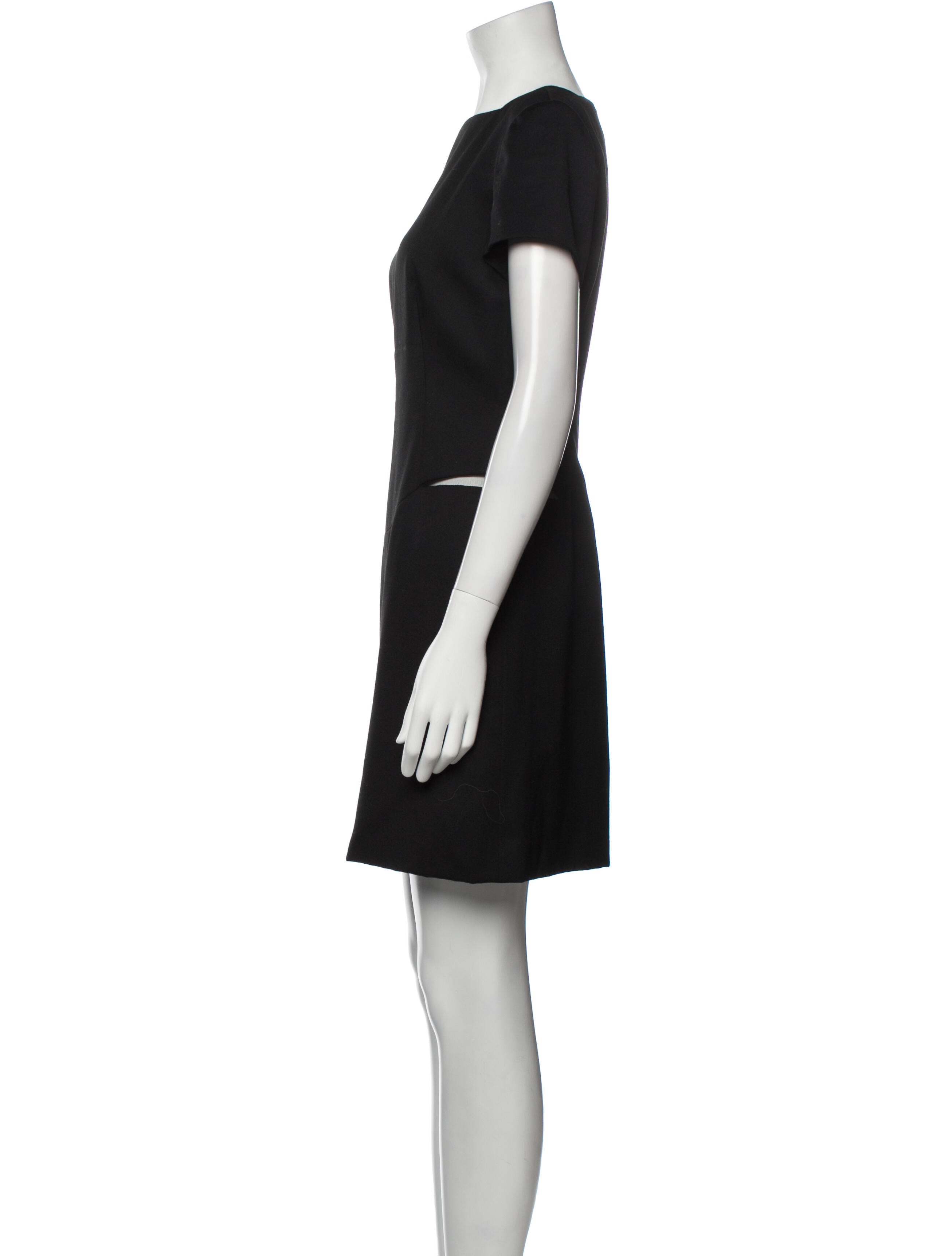 Gianni Versace Vintage Mini Dress - Black Dresses, Clothing - GVE41538 ...