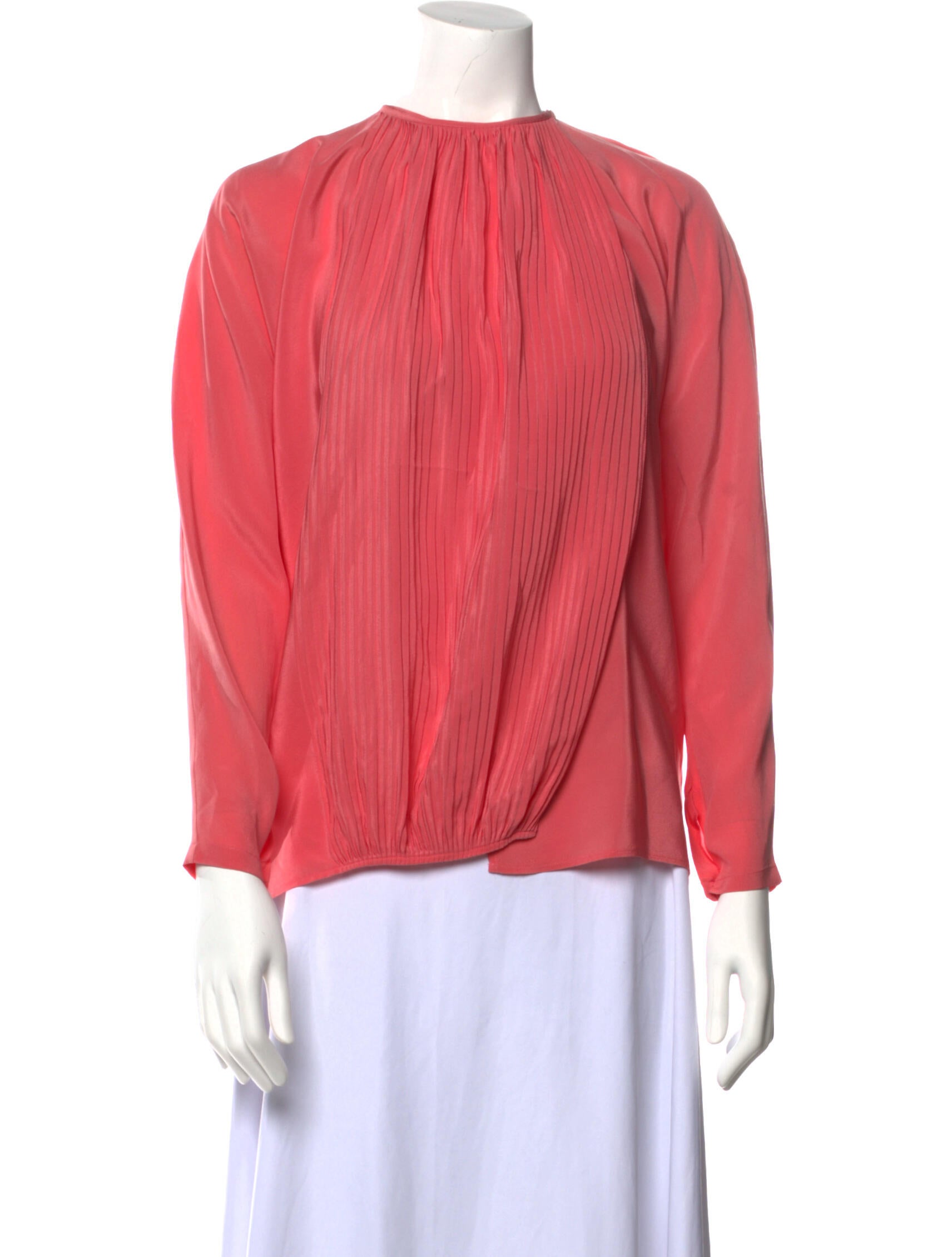 Gianni Versace Vintage Late 1970's - Early 1980's Blouse - Pink Tops ...
