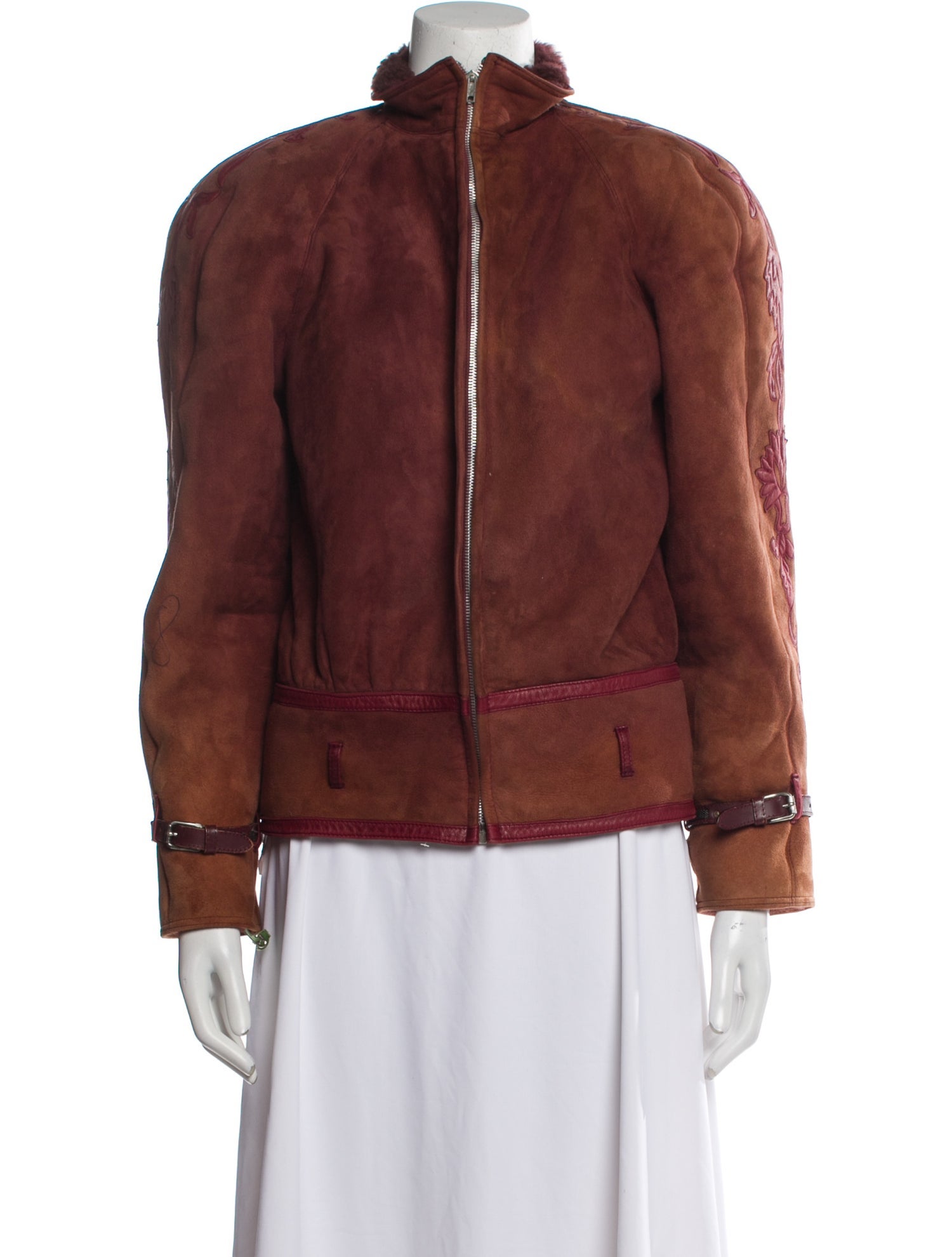 Gianni Versace Vintage 1980's - Brown Jackets, Clothing - GVE48848 ...