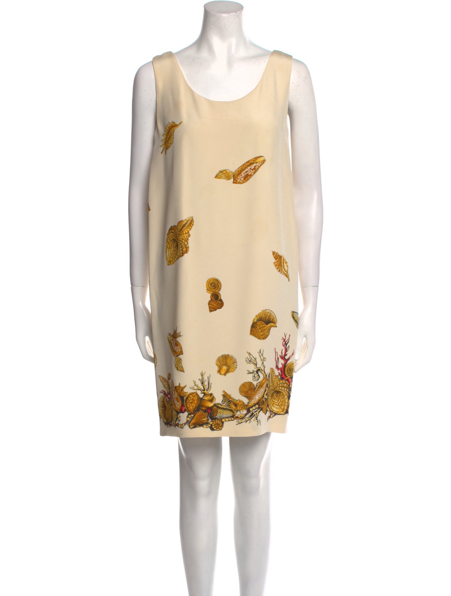 Gianni Versace Vintage Mini Dress - Neutrals Dresses, Clothing ...