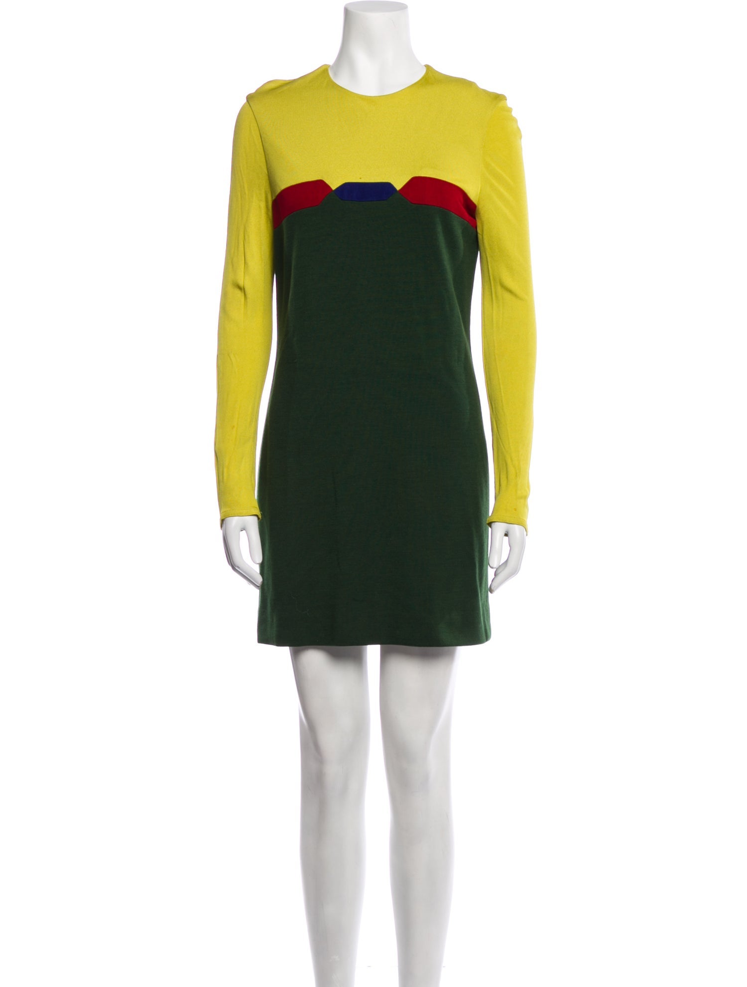 Gianni Versace Vintage Mini Dress - Green Dresses, Clothing - GVE52395 ...