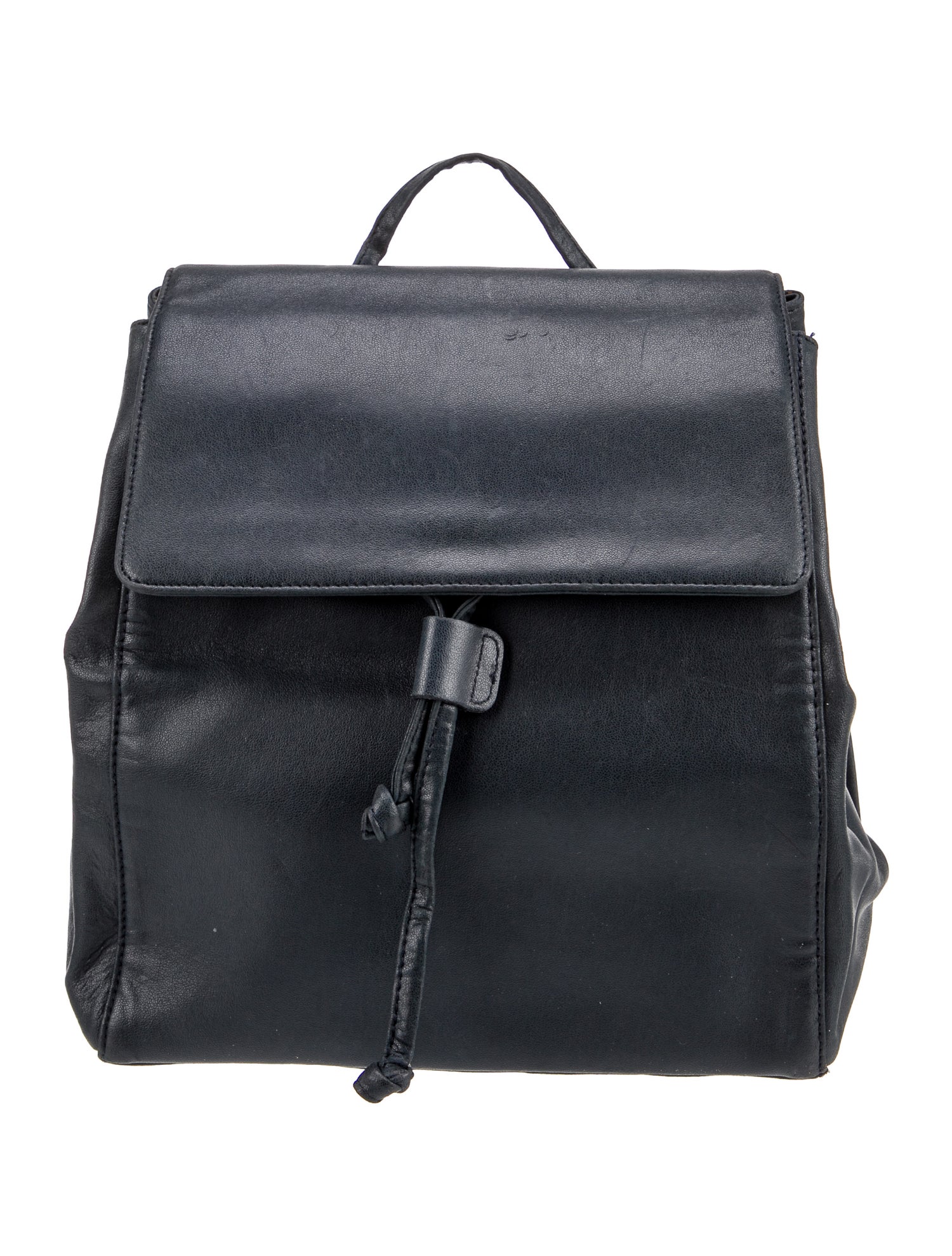 Gianni Versace Leather Backpack - Blue Backpacks, Handbags - GVE55638 ...