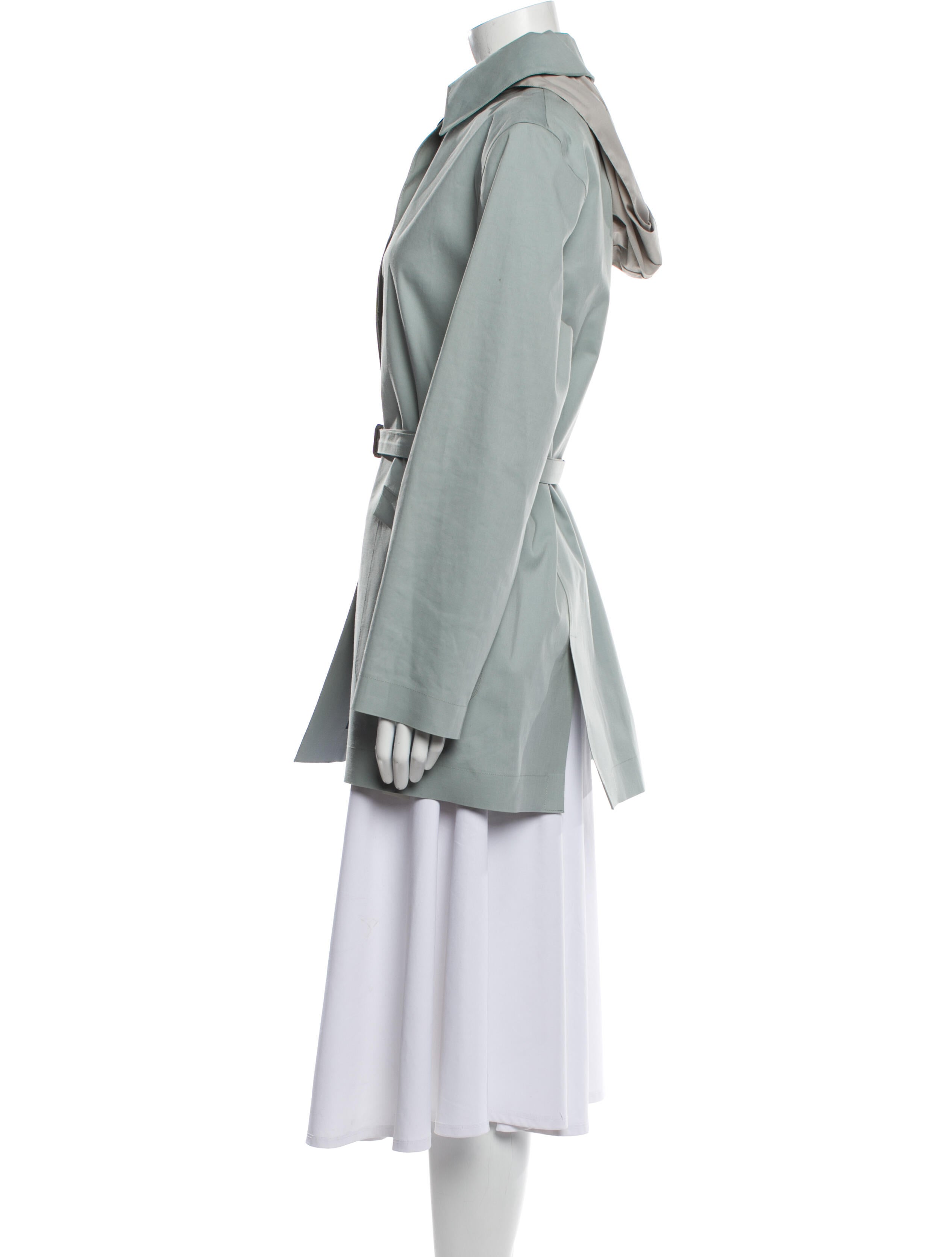 Hancock Trench Coat - Blue Coats, Clothing - HAC20020 | The RealReal