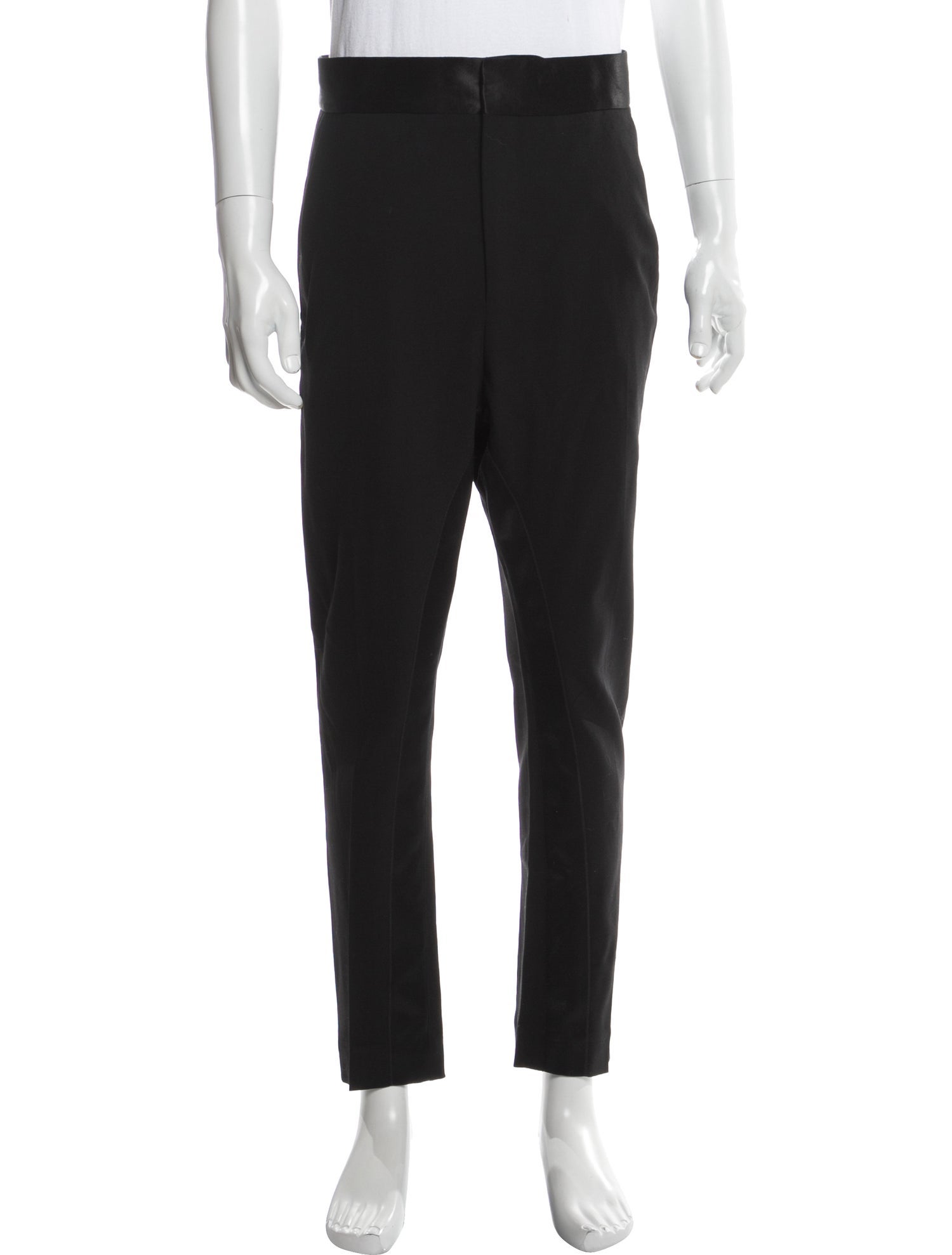 Haider Ackermann Dress Pants - Black, 14.75" Rise Pants, Clothing ...