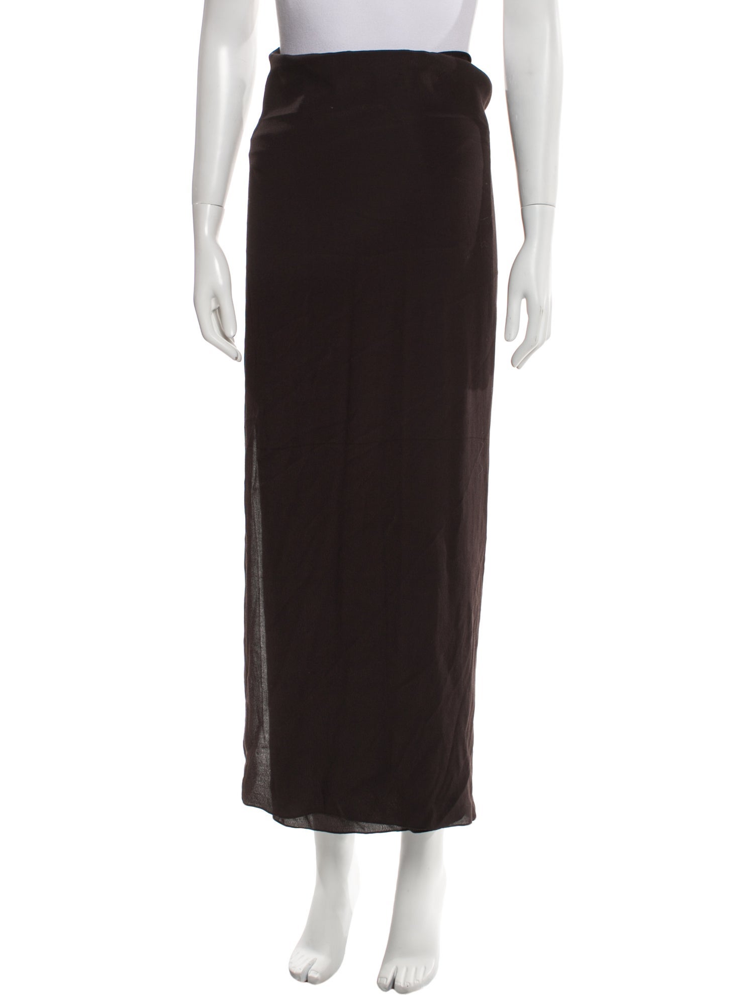 Haight Long Skirt - Brown Skirts, Clothing - HAIGT20443 | The RealReal