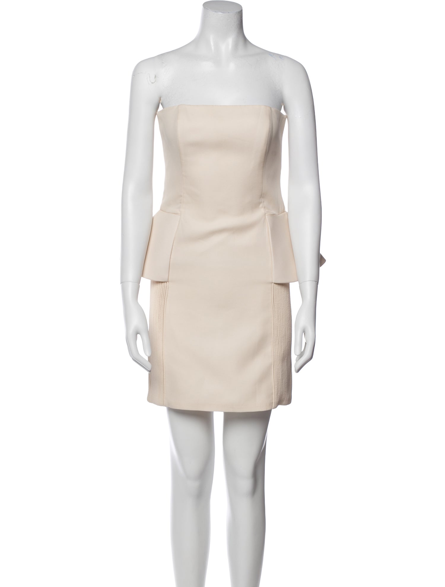 Hakaan Silk Mini Dress - Neutrals Dresses, Clothing - HAK20178 | The ...