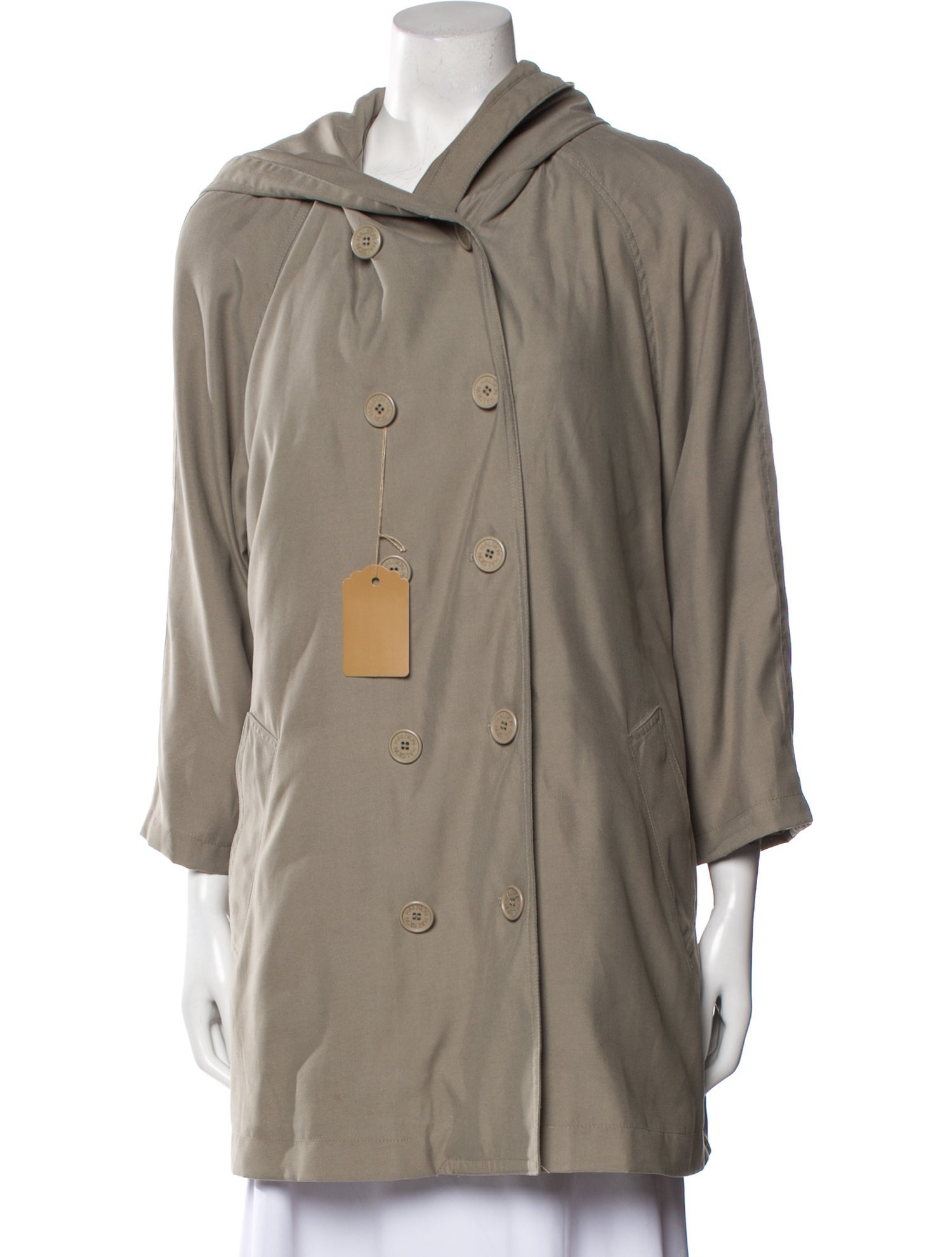 Halston Utility Jacket w/ Tags - Neutrals Jackets, Clothing - HAL34369 ...