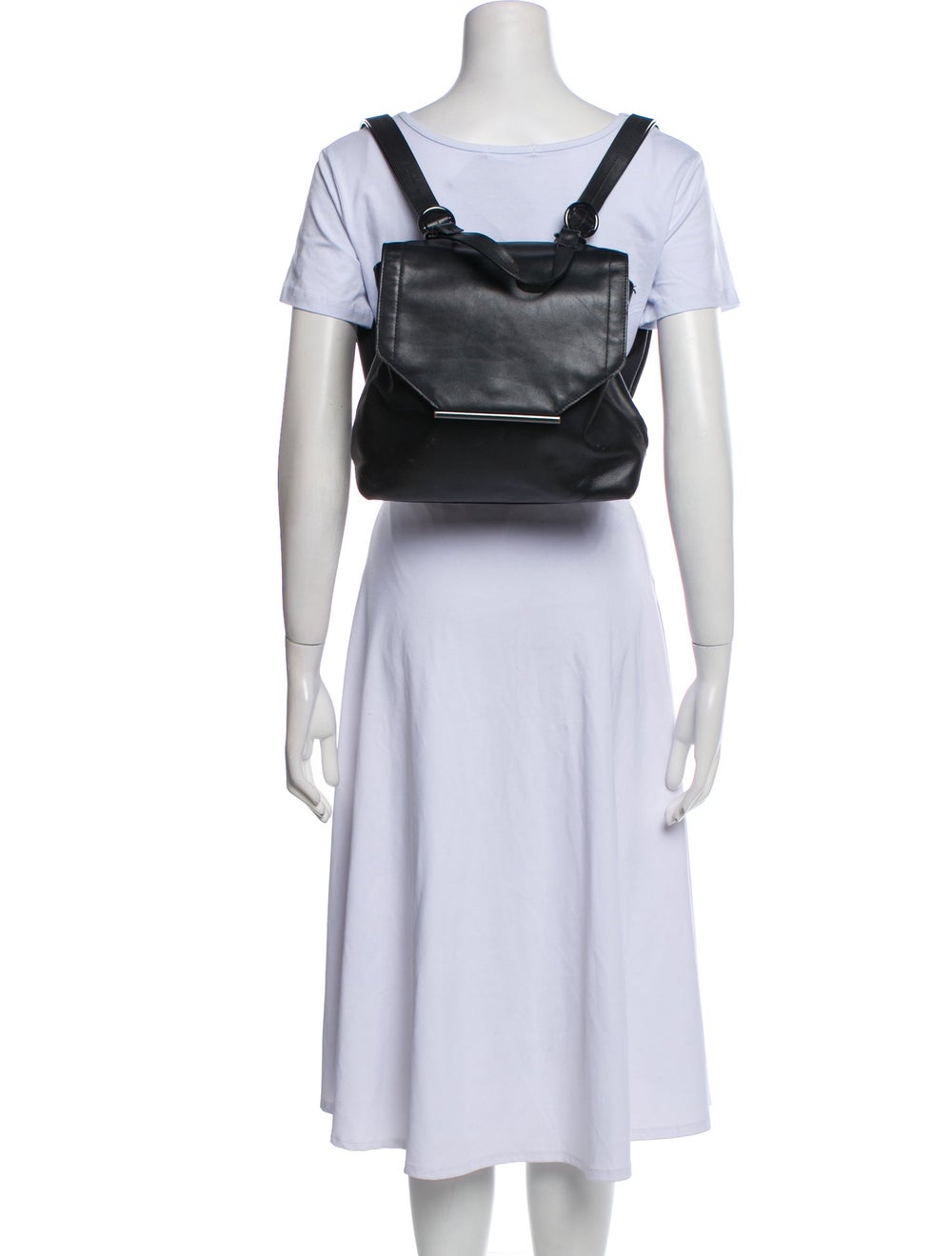 Halston Leather Backpack - Black Backpacks, Handbags - HAL35403 | The ...