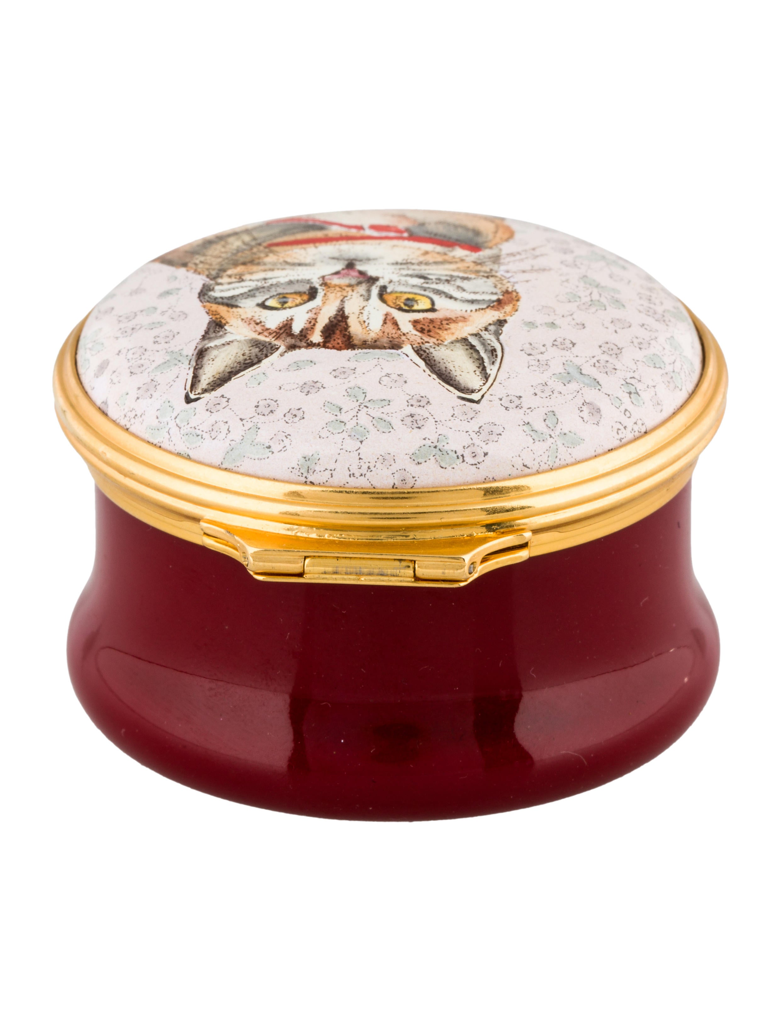 Halcyon Days Enamel Trinket Box - Decor And Accessories - HALCD20068 ...
