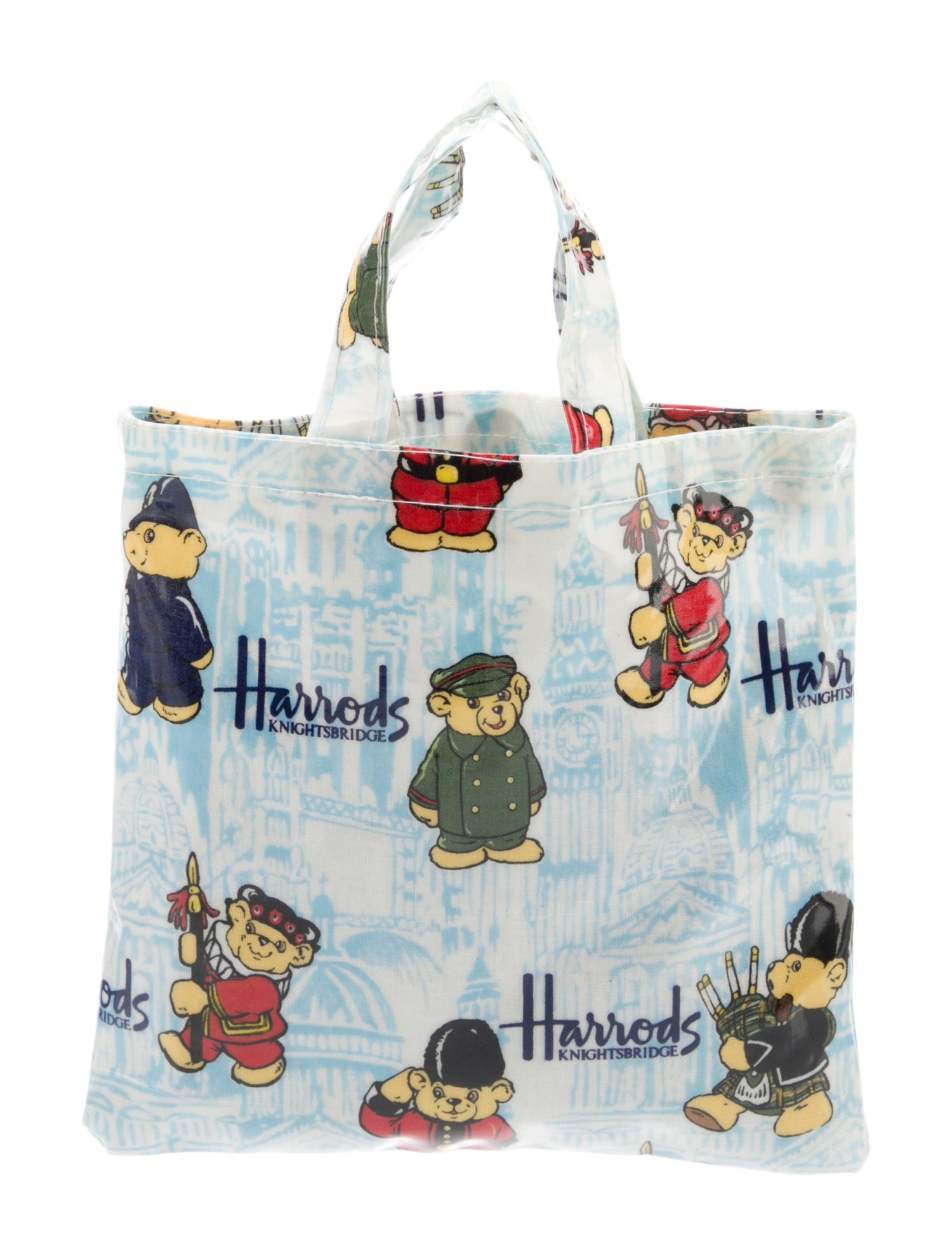 Harrods of London Top Handle Bag - White Handle Bags, Handbags ...