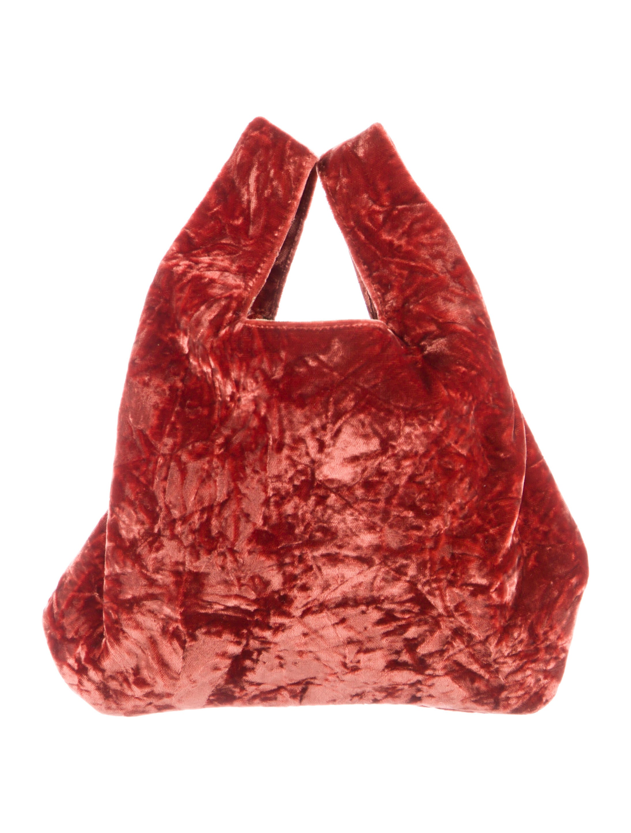 Hayward Velvet Small Tote - Red Totes, Handbags - HAYWD21258 | The RealReal