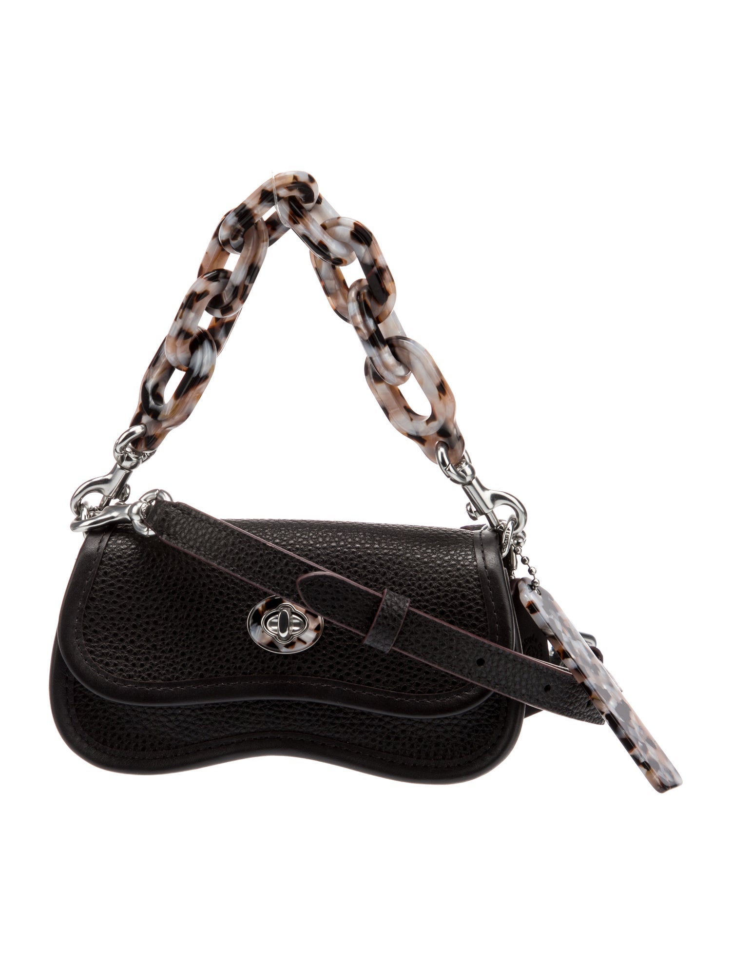 Coachtopia Leather Shoulder Bag w/ Tags - Black Crossbody Bags ...