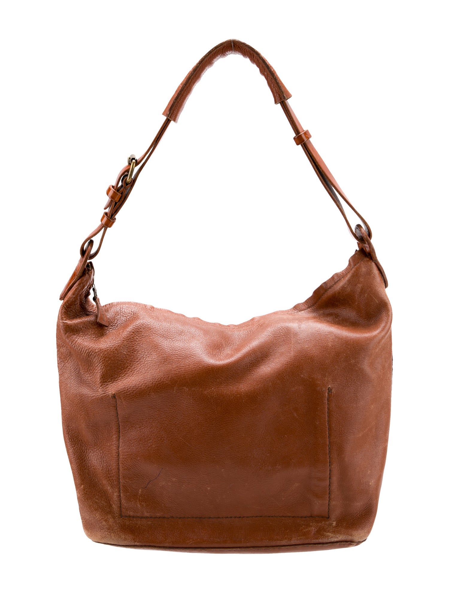 Henry Cuir Leather Handle Bag - Brown Shoulder Bags, Handbags ...