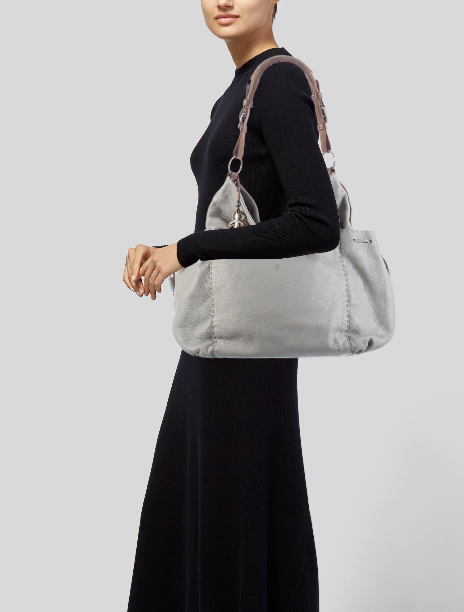 Bottega Veneta Cervo Hobo - White Hobos, Handbags - BOT48077 | The RealReal