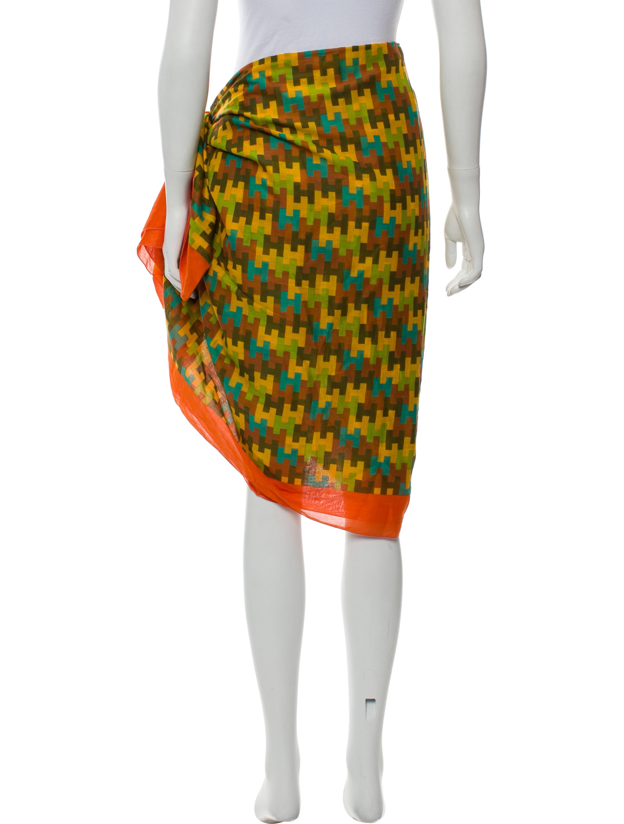 Hermès Printed Cotton Pareo - Accessories - HER196522 | The RealReal