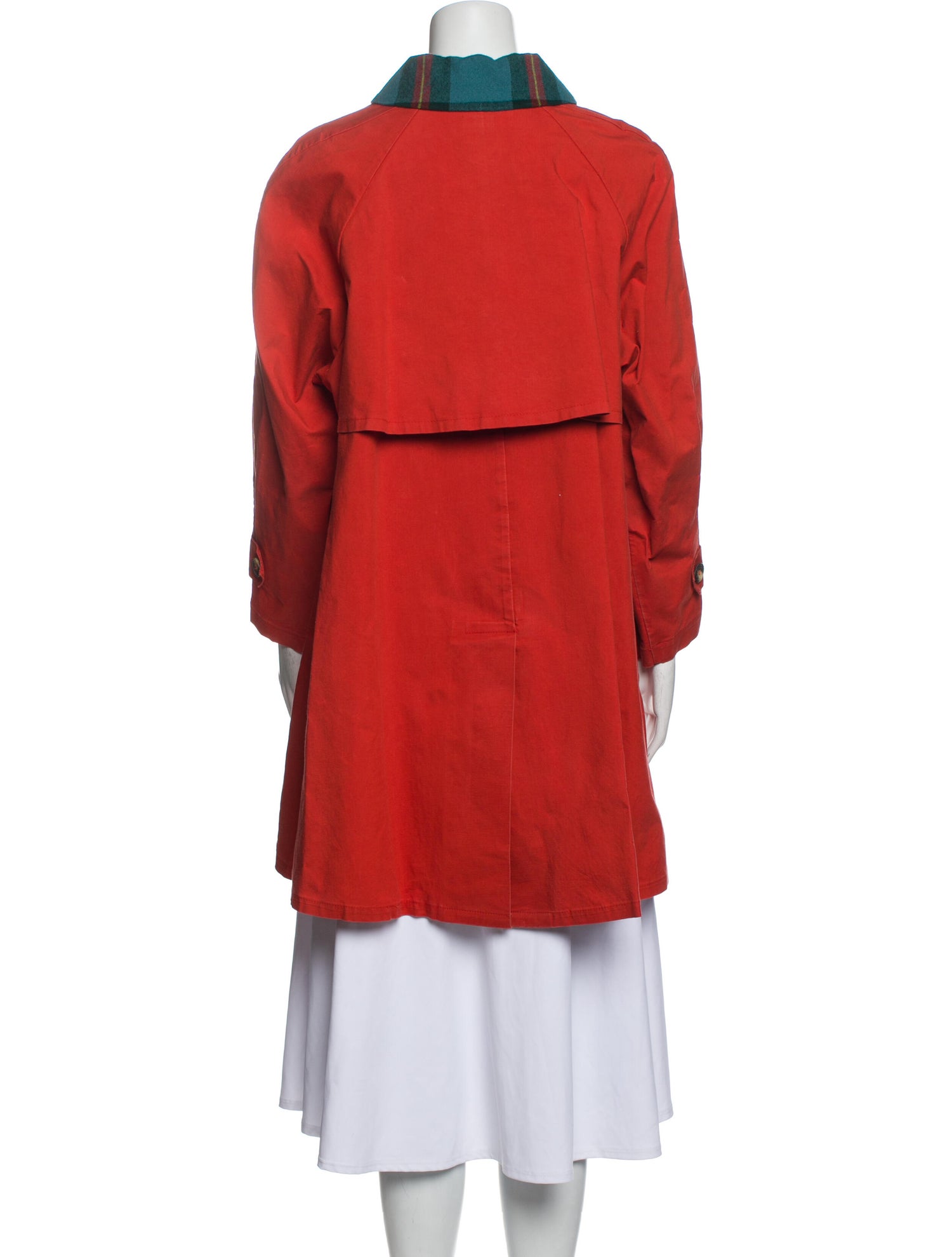 Hermès Vintage Macintosh Coat Coat - Red Coats, Clothing - HER342519 ...