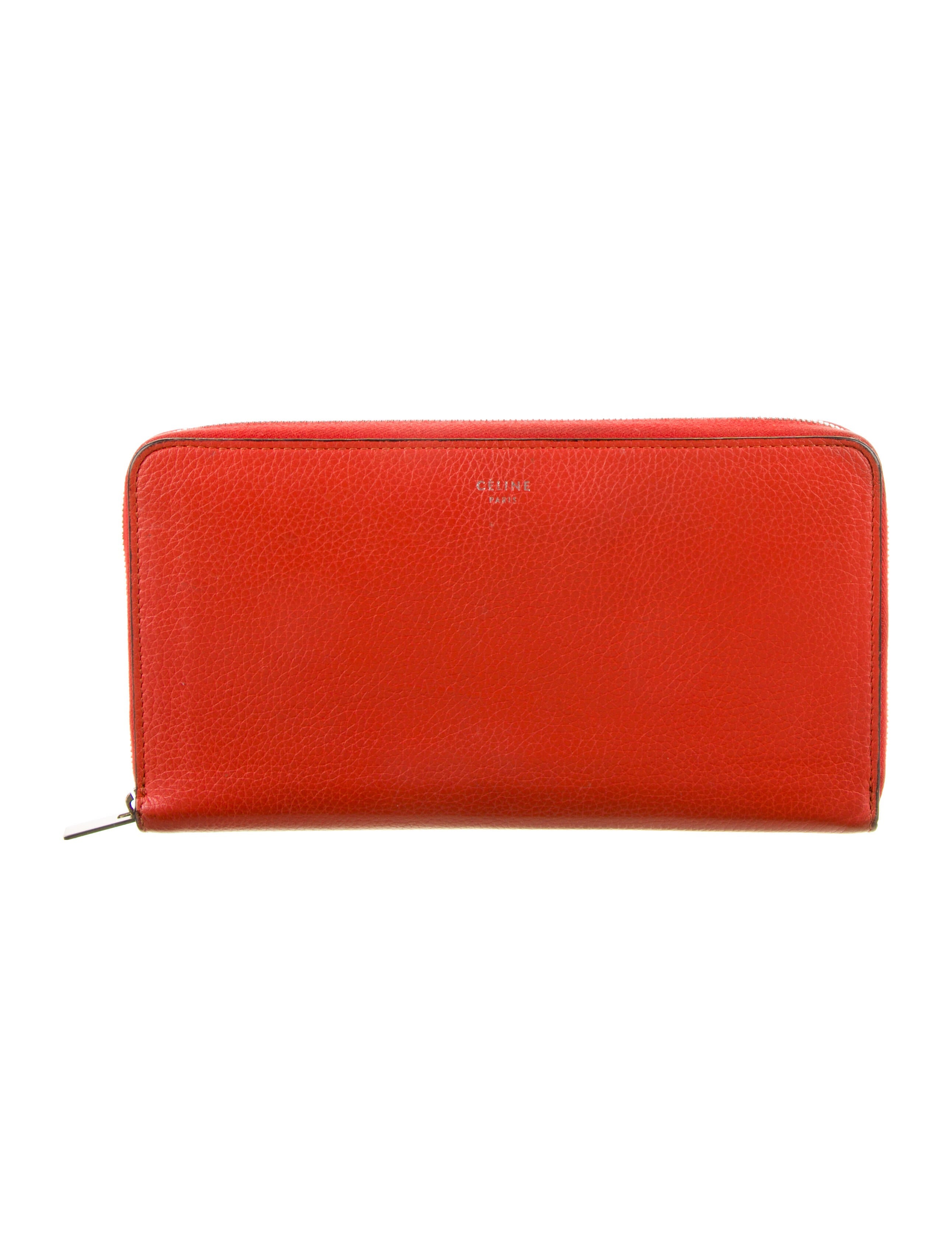 Celine Céline 2016 Medium Multifunction Strap Wallet - Red Wallets ...