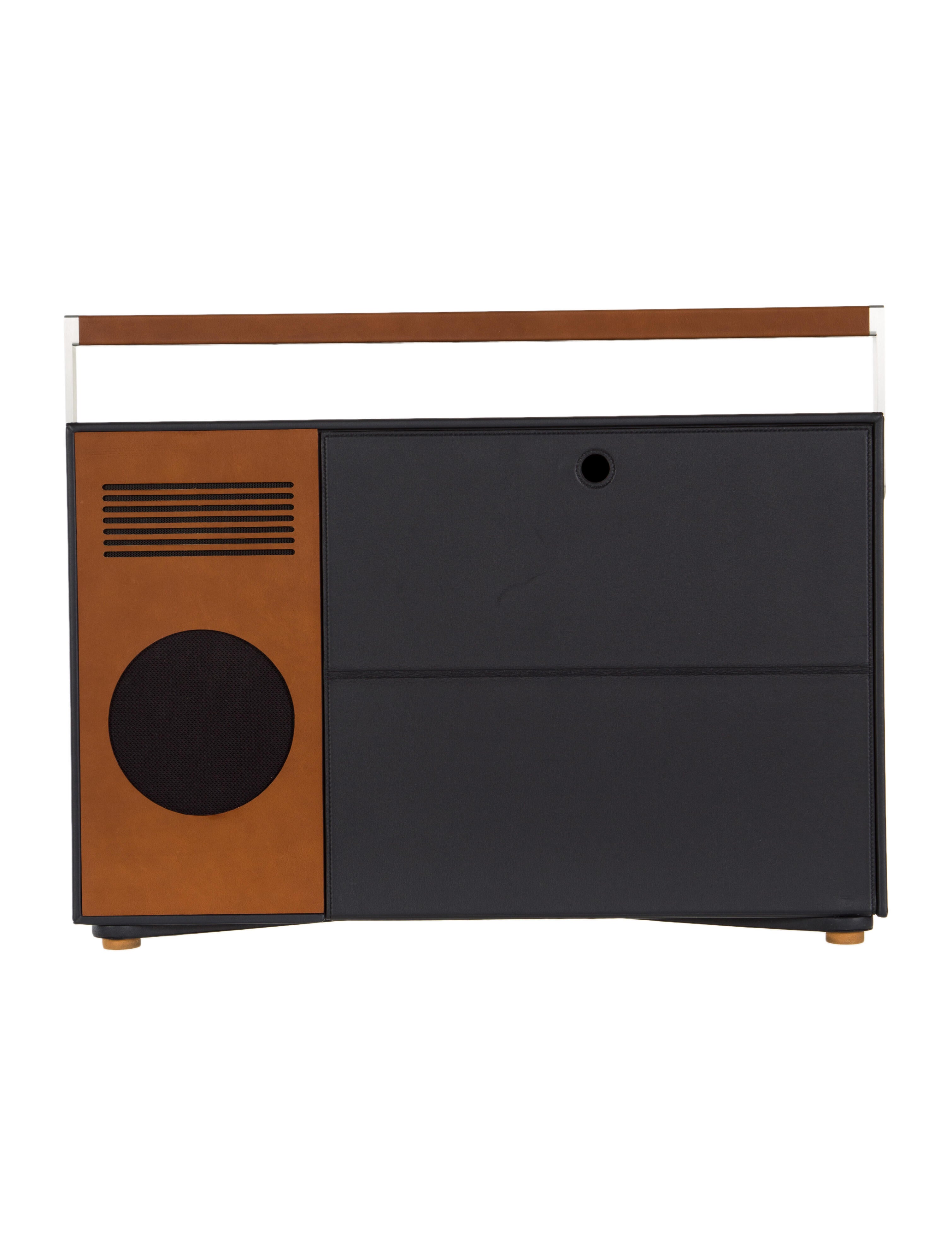 Hermès Boom Box Vinyl Record Player - Brown Home Audio, Electronics ...
