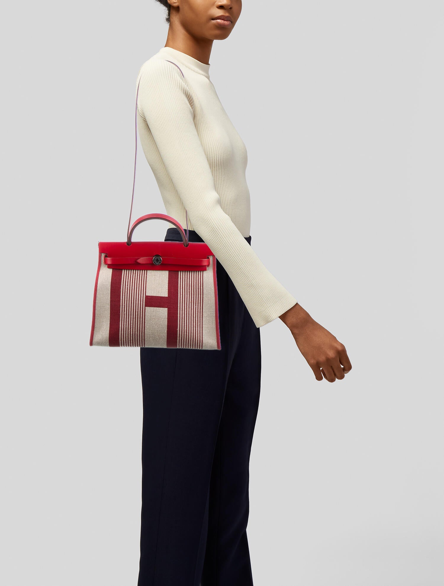 Hermès 2019 Toile H Vibration Herbag Zip 31 - Neutrals Handle Bags ...