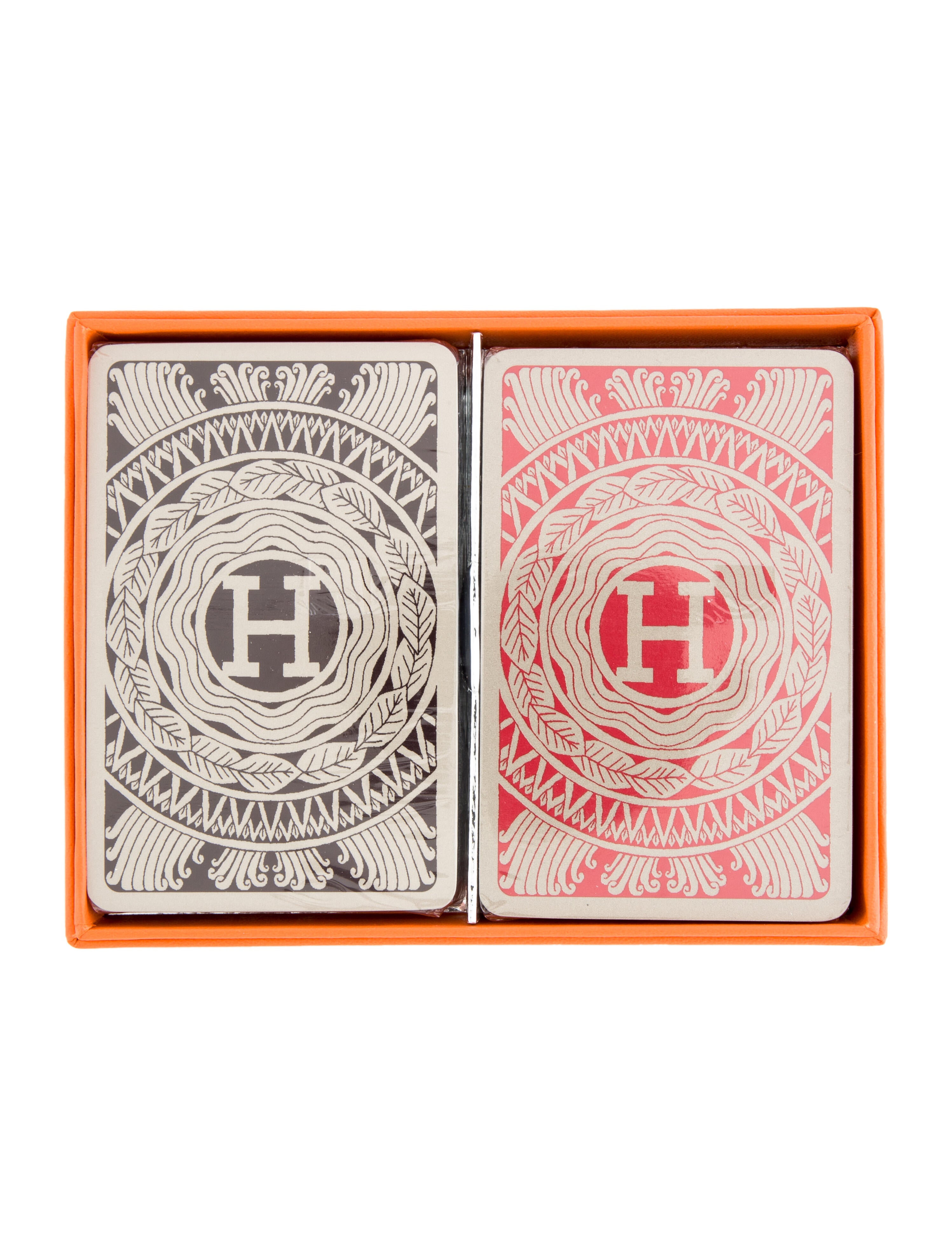 Hermès Playing Cards Set - Black Decorative Accents, Decor ...