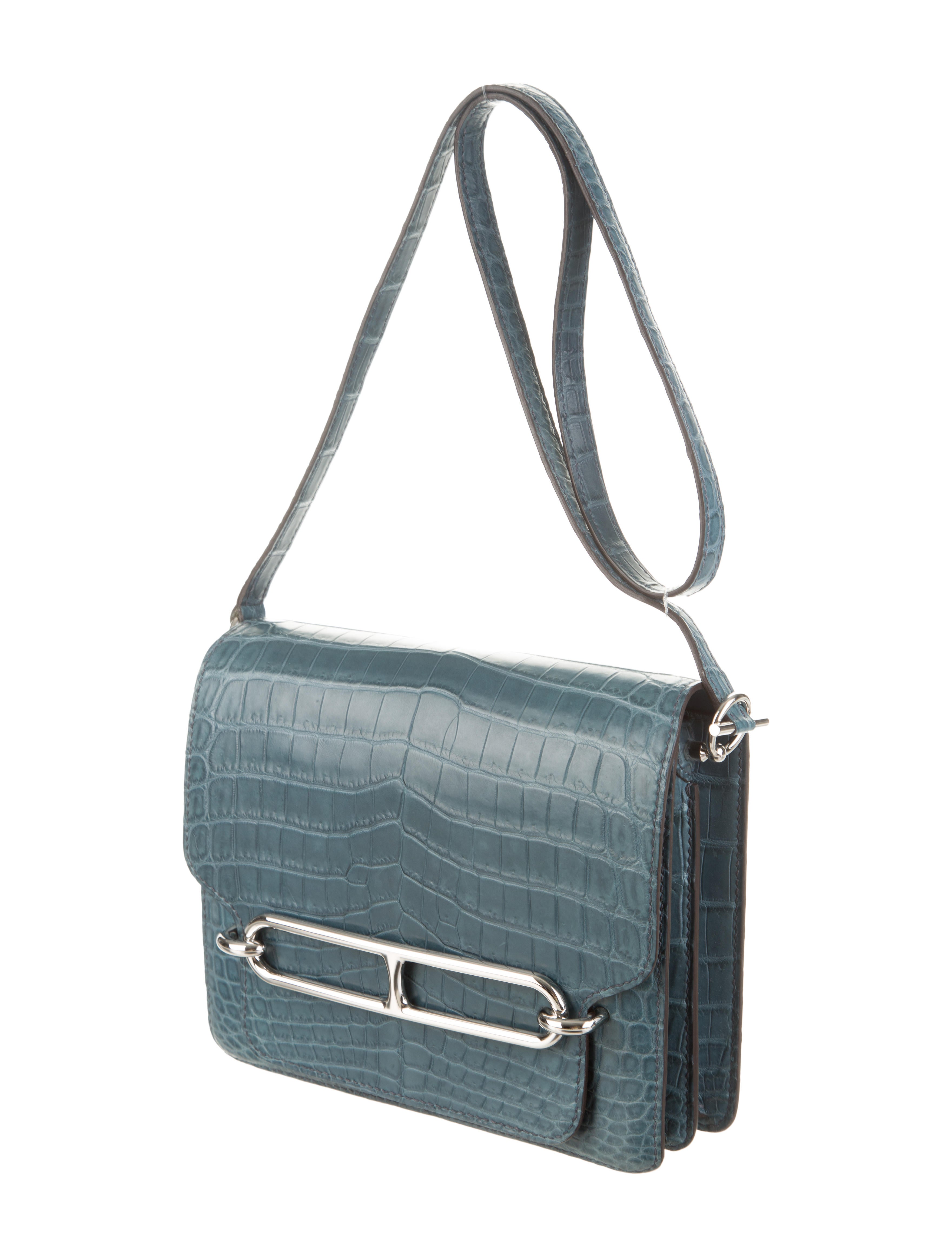 Hermès Crocodile Sac Roulis - Handbags - HER44863 | The RealReal