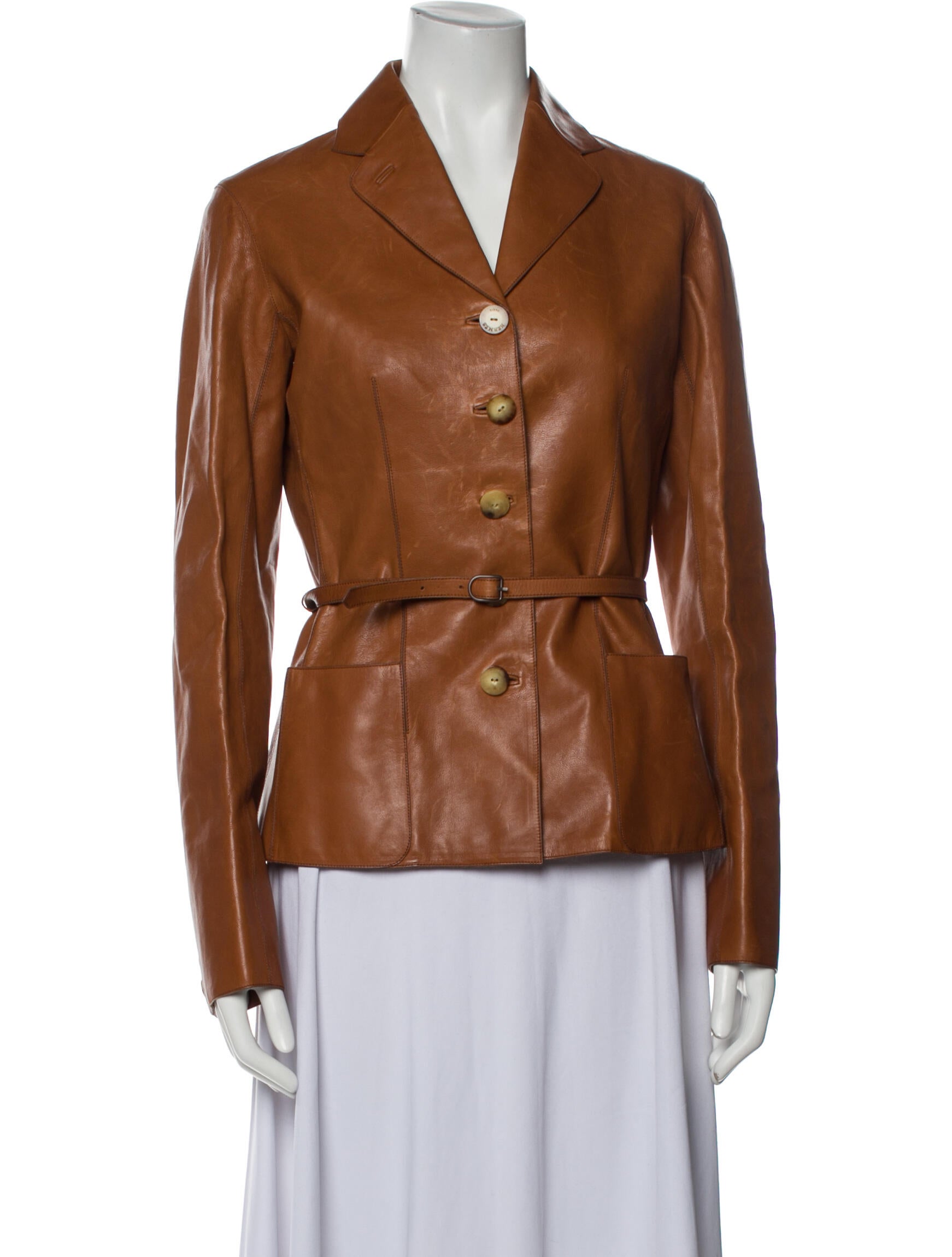 Hermès Crocodile Jacket - Brown Jackets, Clothing - HER211223 | The ...