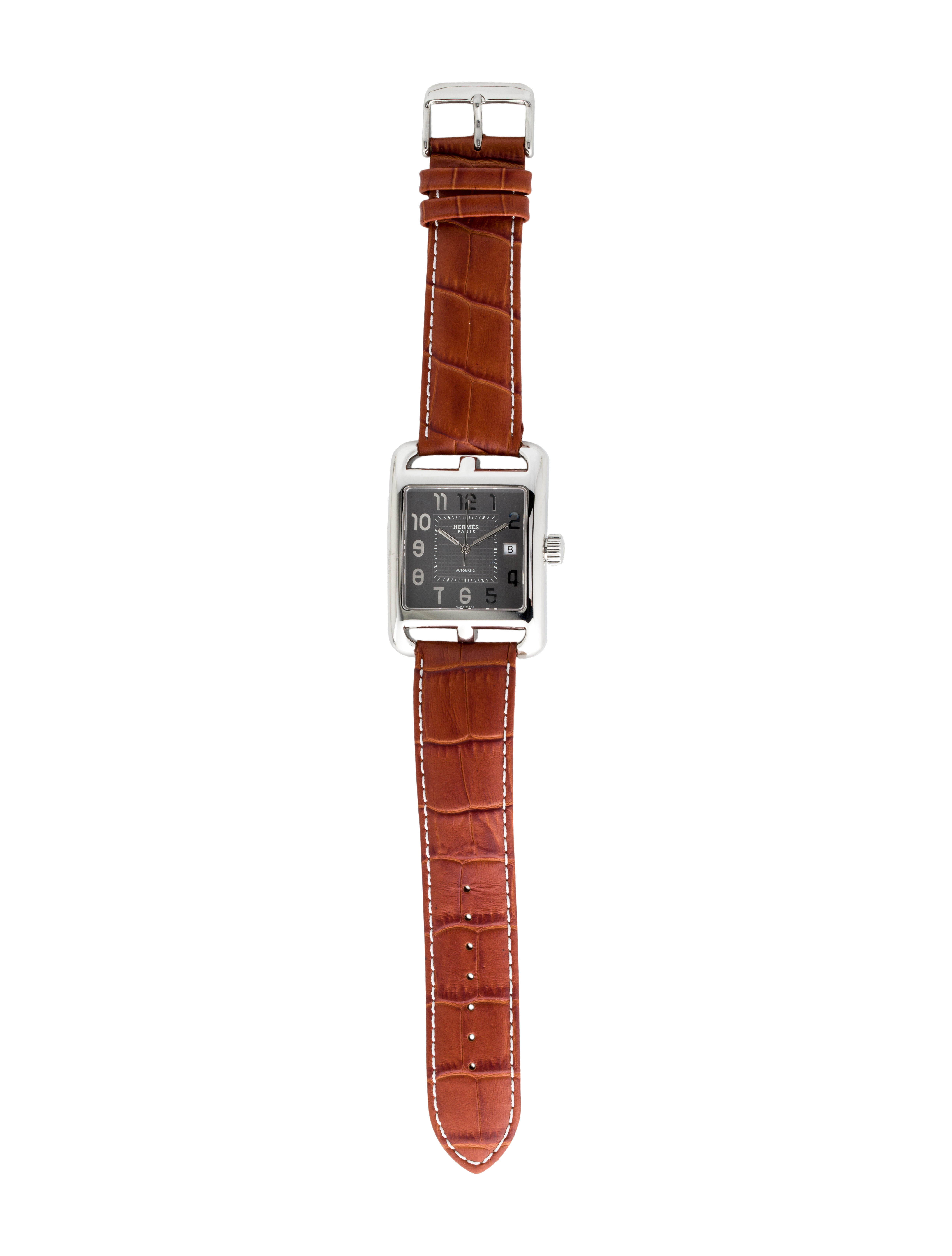 Hermès Cape Cod Quantieme TGM Watch - CD5.810 | The RealReal