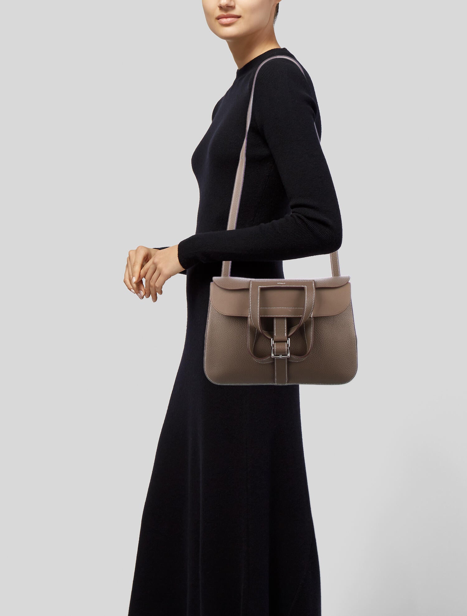 Hermès Vintage Shiny Alligator Constance 23 - Brown Shoulder Bags ...