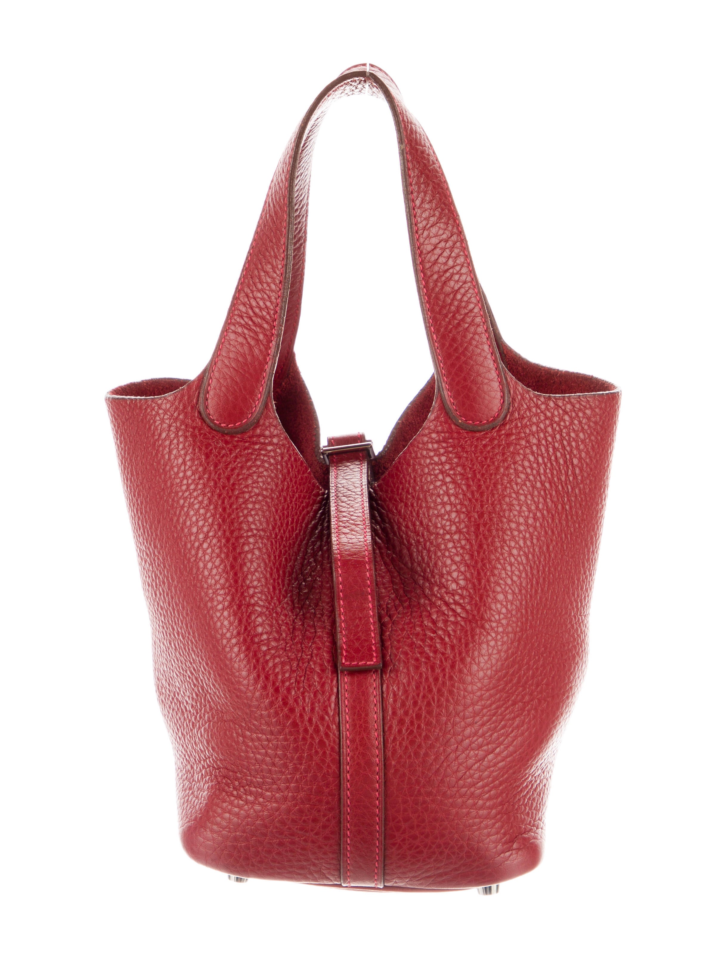 Hermès HAC Birkin 45 - Burgundy Handle Bags, Handbags - HER45814 | The ...
