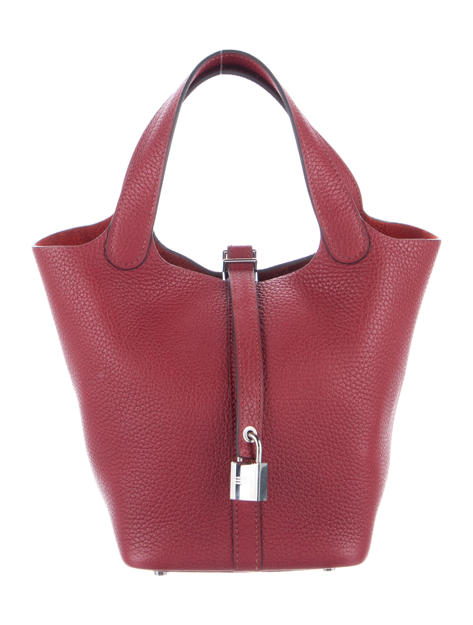 Hermès HAC Birkin 45 - Burgundy Handle Bags, Handbags - HER45814 | The ...