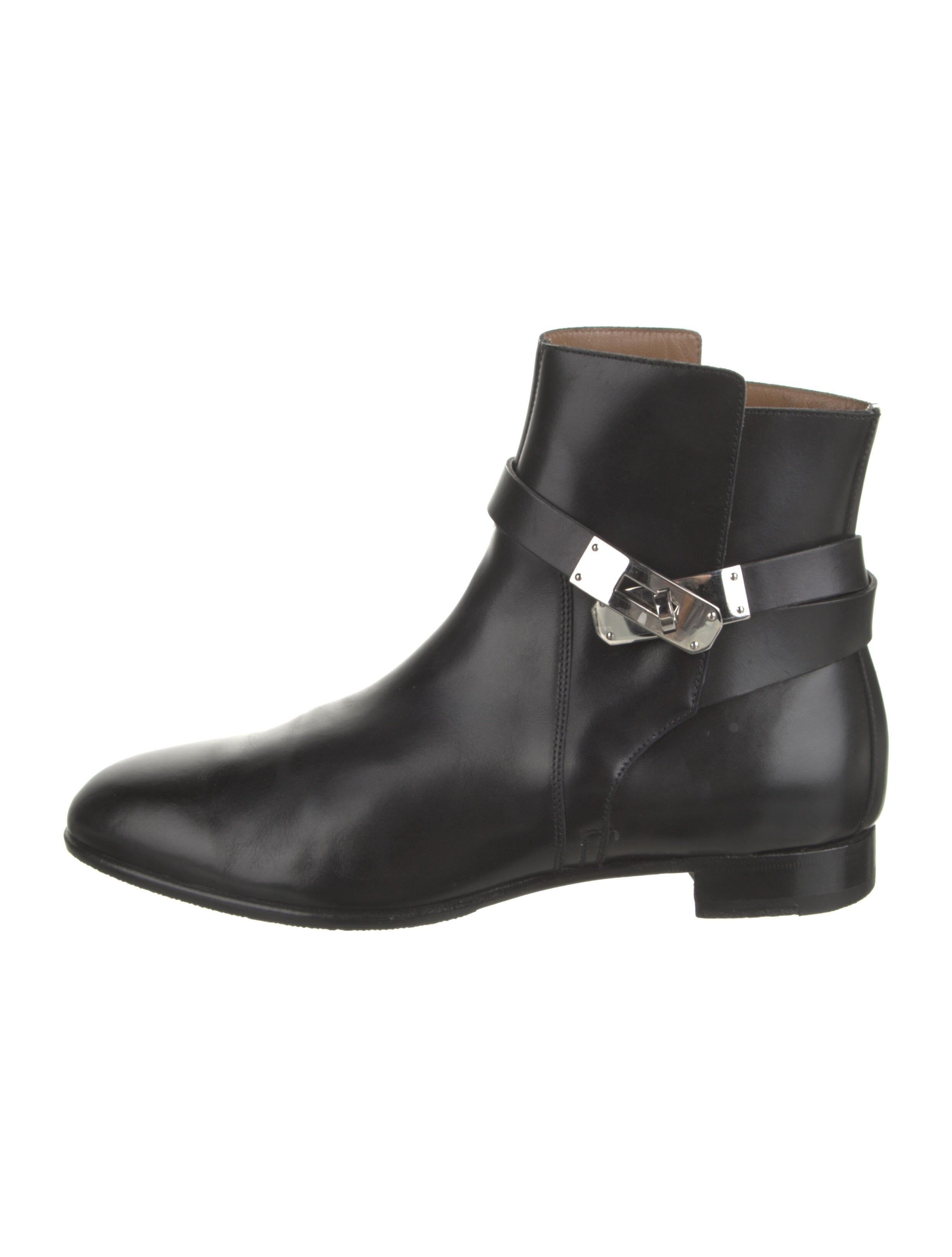 Hermès Neo Leather Boots Leather Boots - Black Boots, Shoes - HER465346 ...
