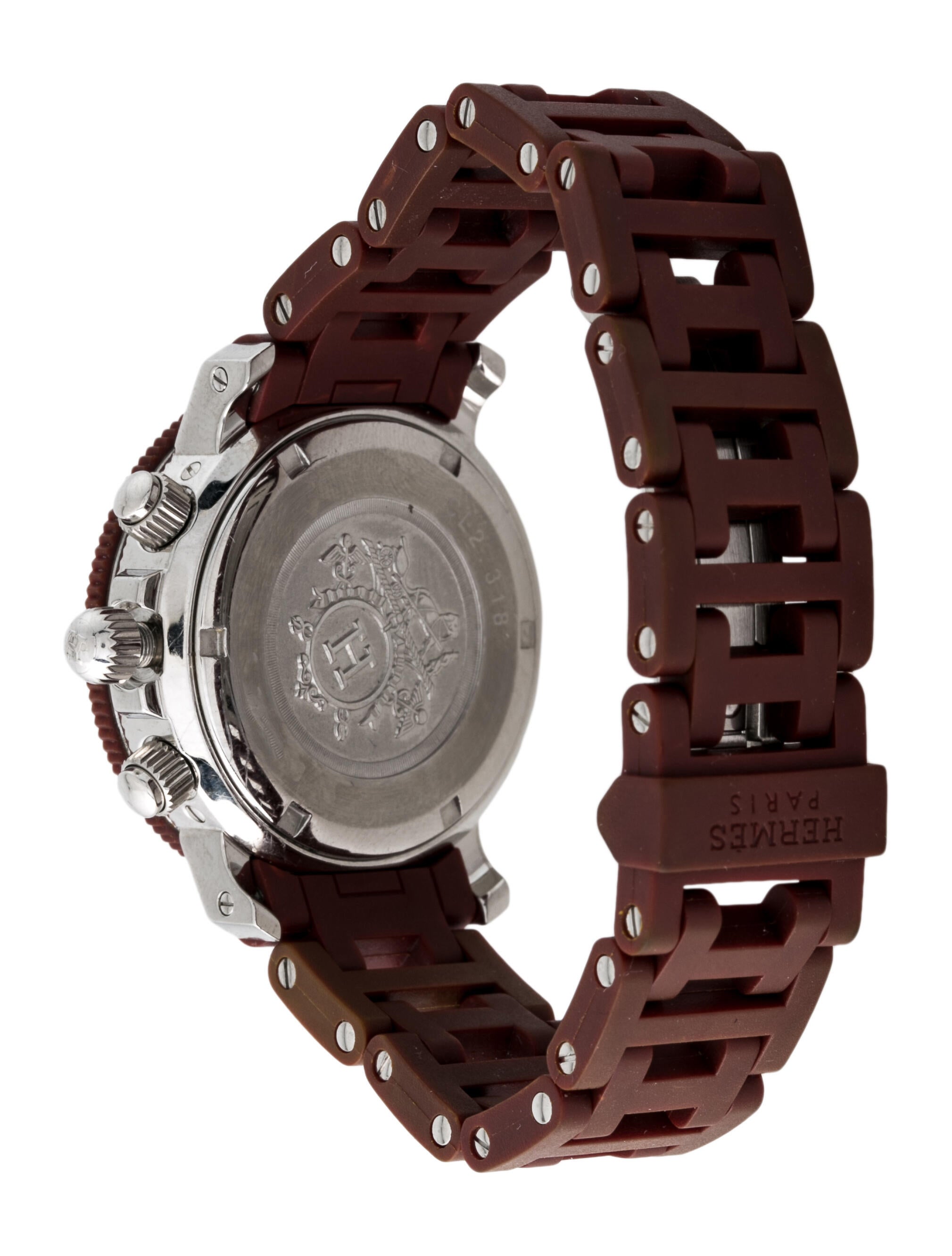 Hermès Clipper Diver Chronograph Watch - CL2.318 | The RealReal