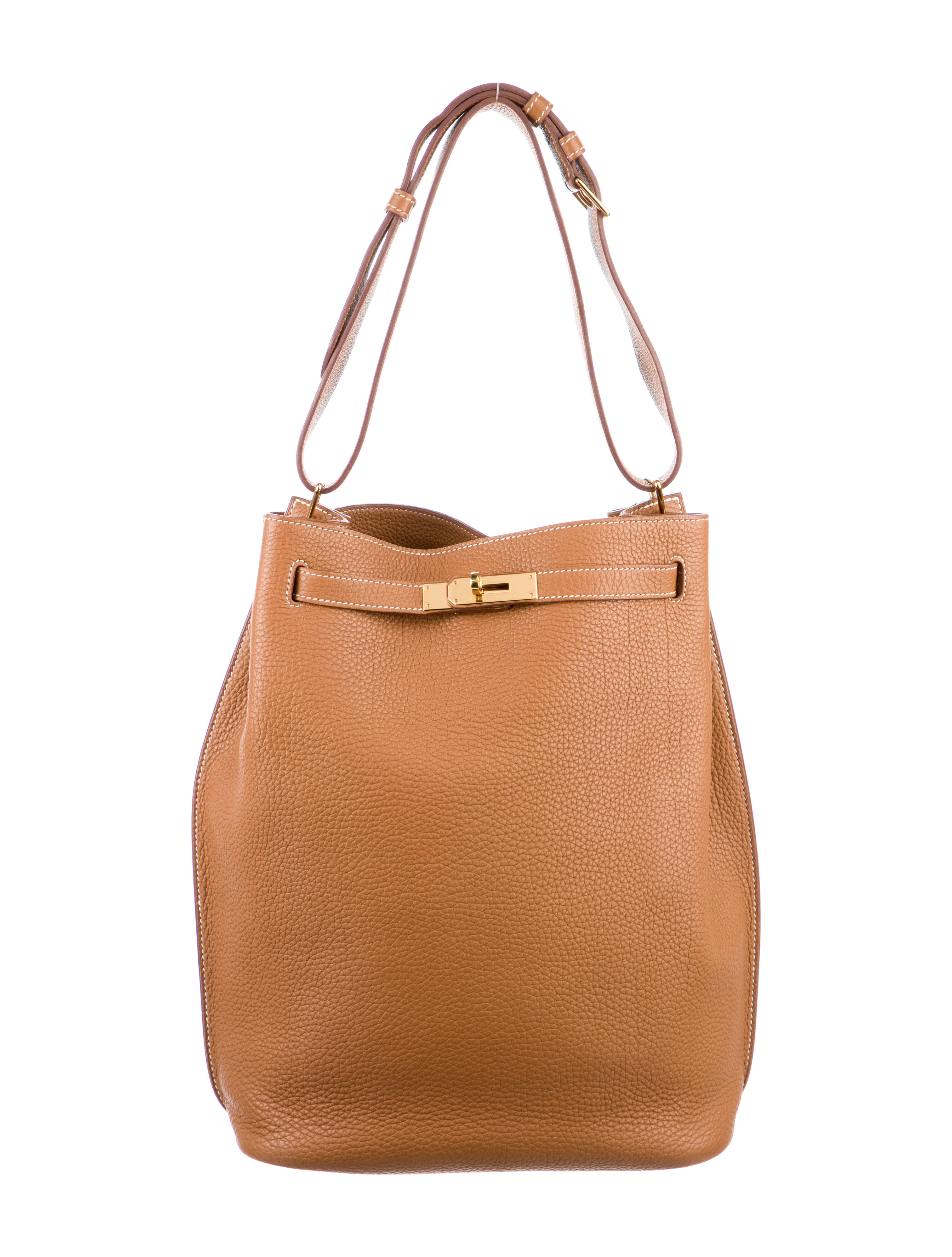 Hermès Togo So Kelly 26 - Neutrals Hobos, Handbags - HER473753 | The ...
