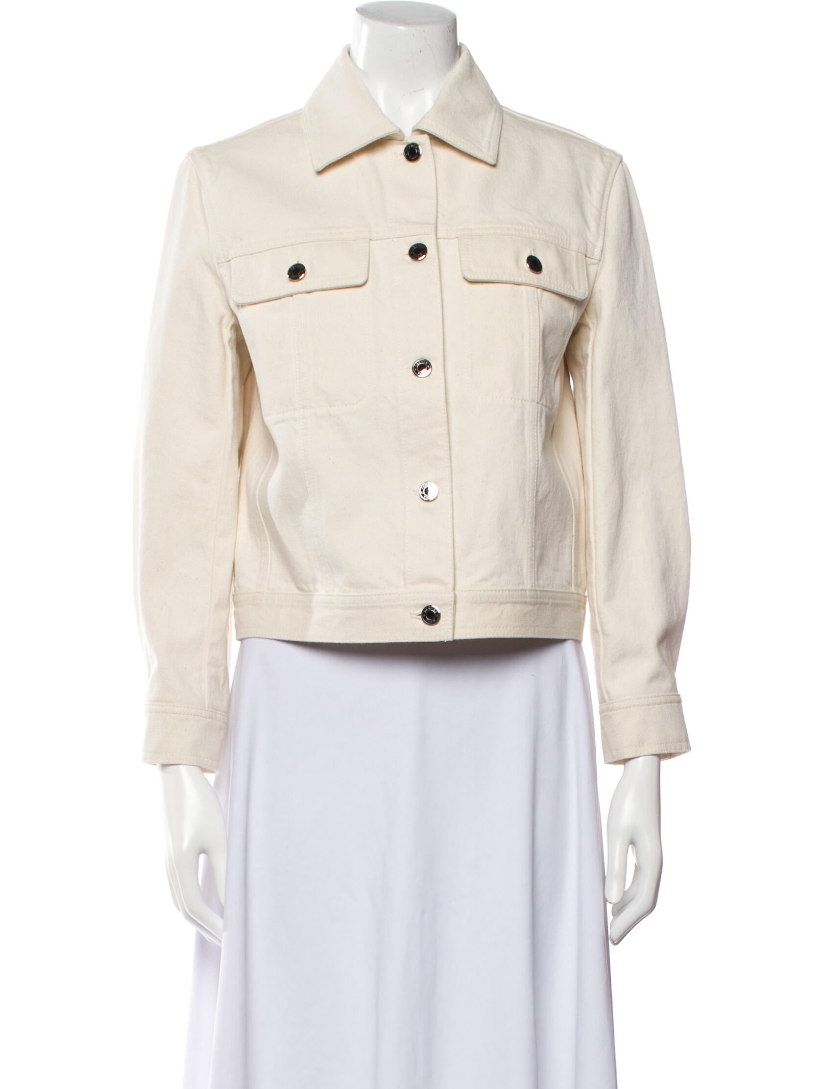 Hermès Denim Jacket - Neutrals Jackets, Clothing - HER478778 | The RealReal