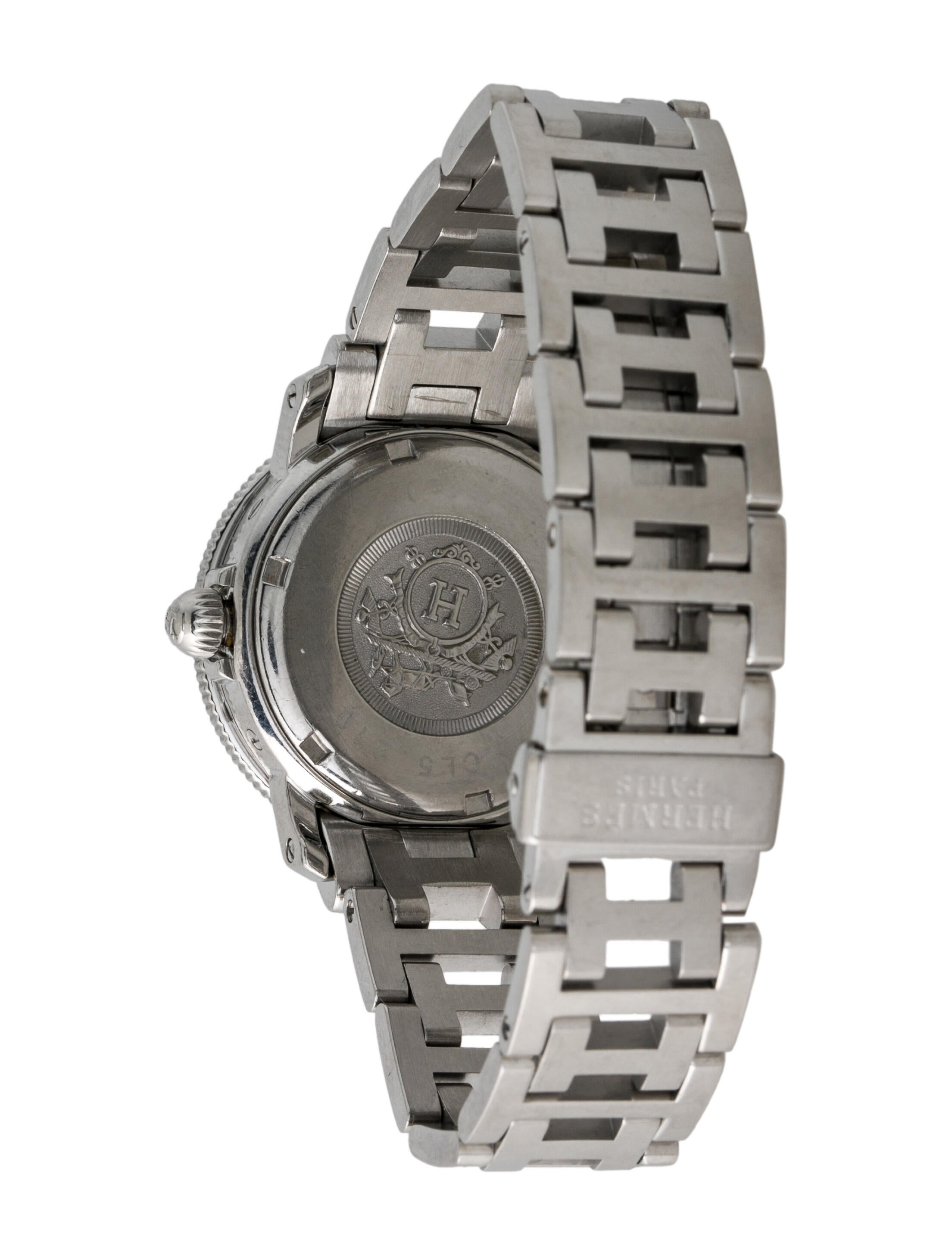 Hermès Clipper Diver Watch - CL5.210 | The RealReal