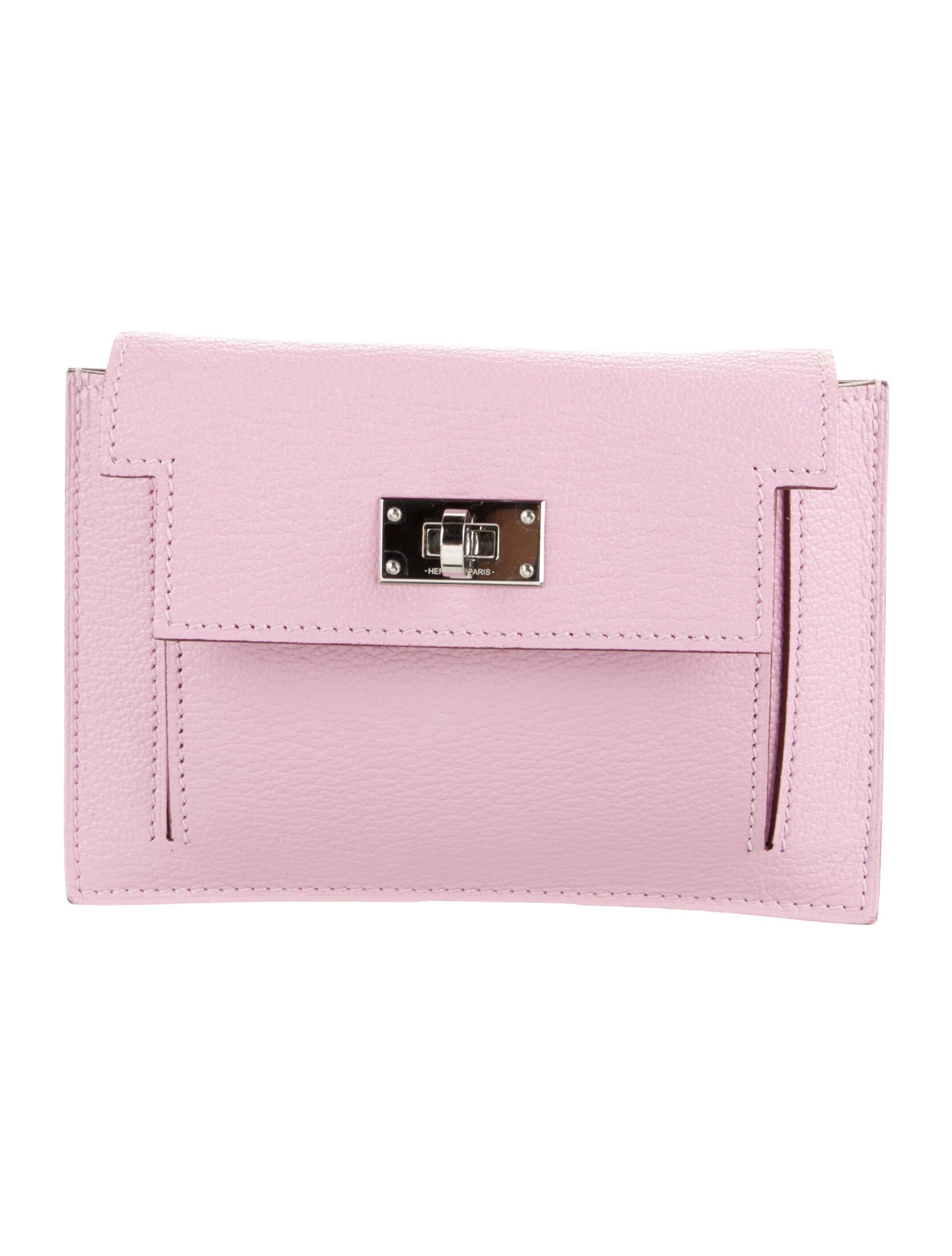 Hermès Kelly Pocket Compact Wallet - Pink Wallets, Accessories ...