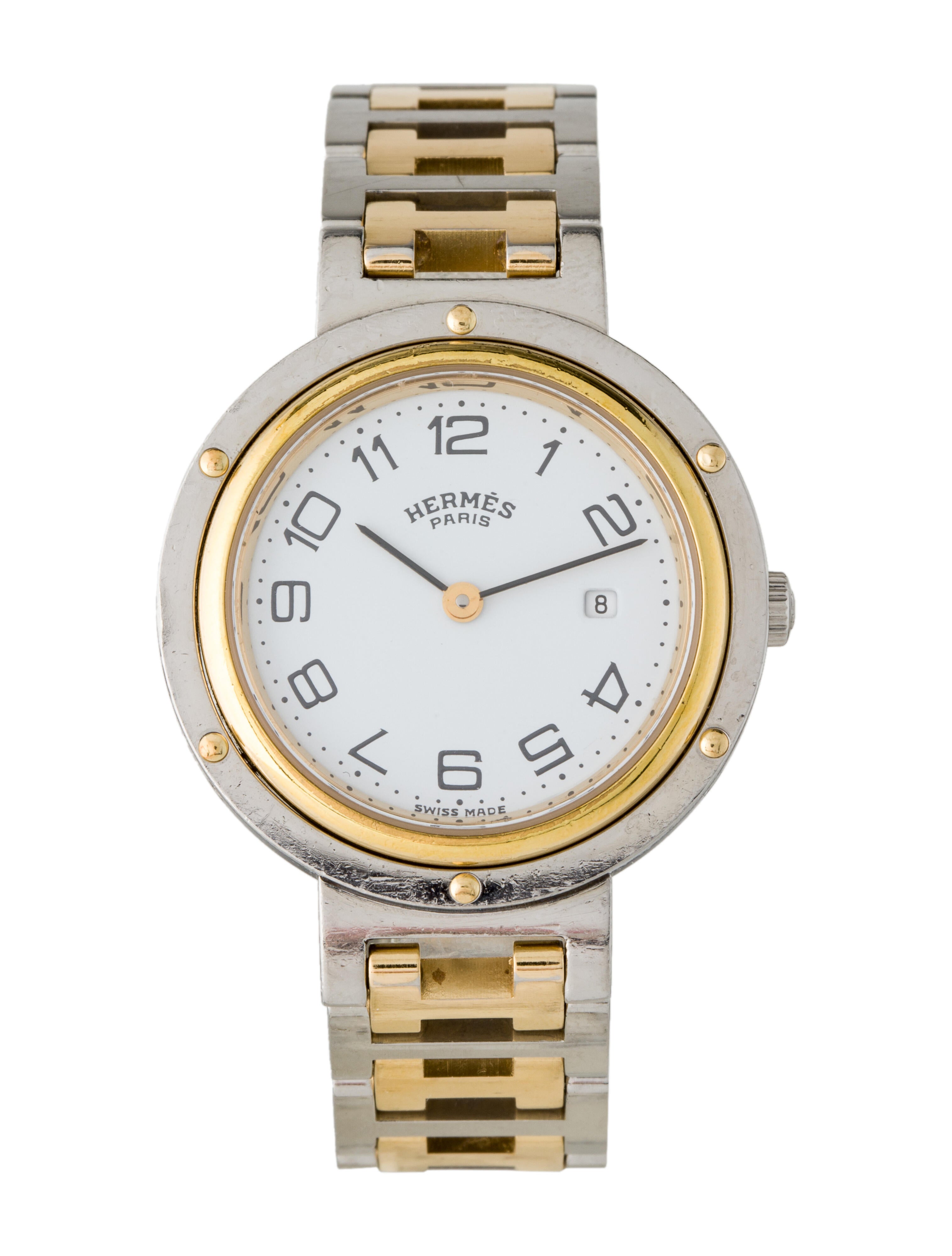 Hermès Arceau Two-Tone Watch - HER52303 | The RealReal