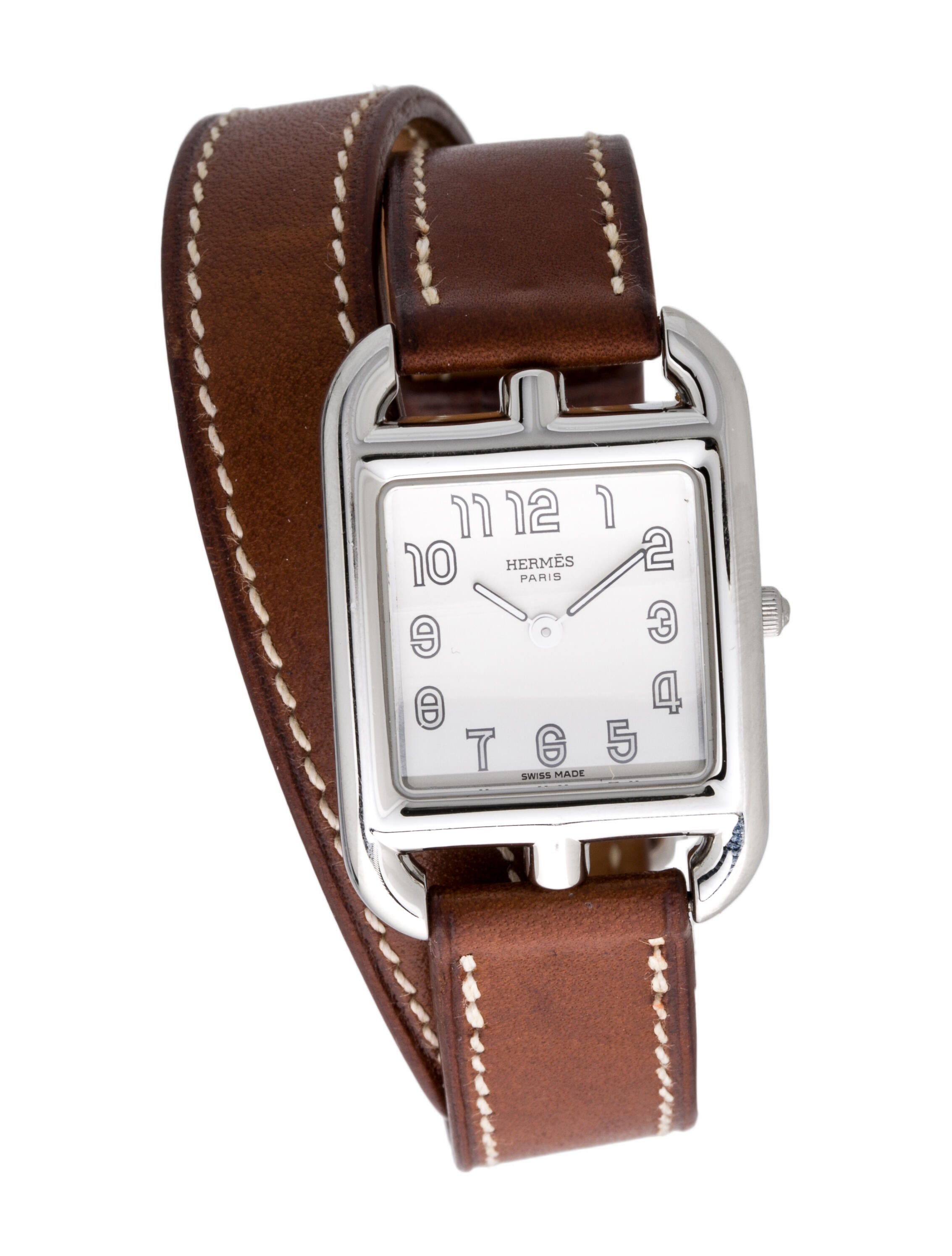 Hermès Cape Cod Double Tour Watch - CC1.210 | The RealReal