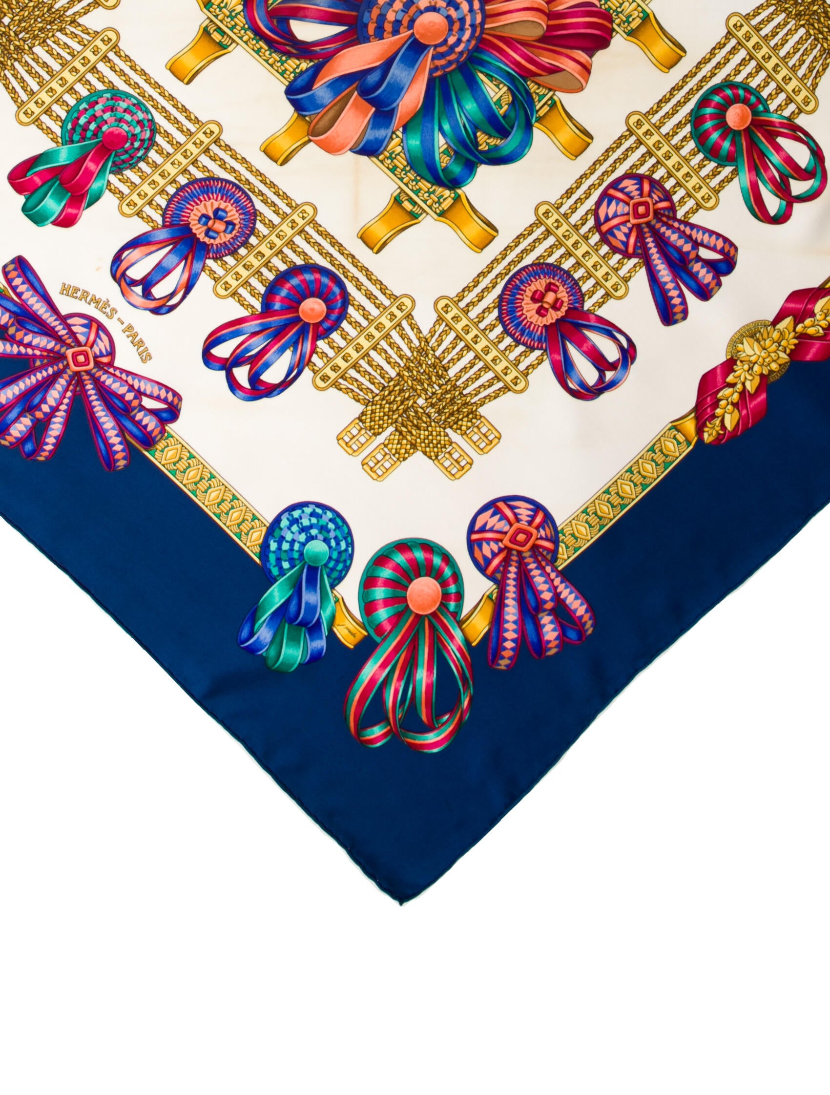 Hermès Circus Scarf - Blue Scarves and Shawls, Accessories - HER54059 ...