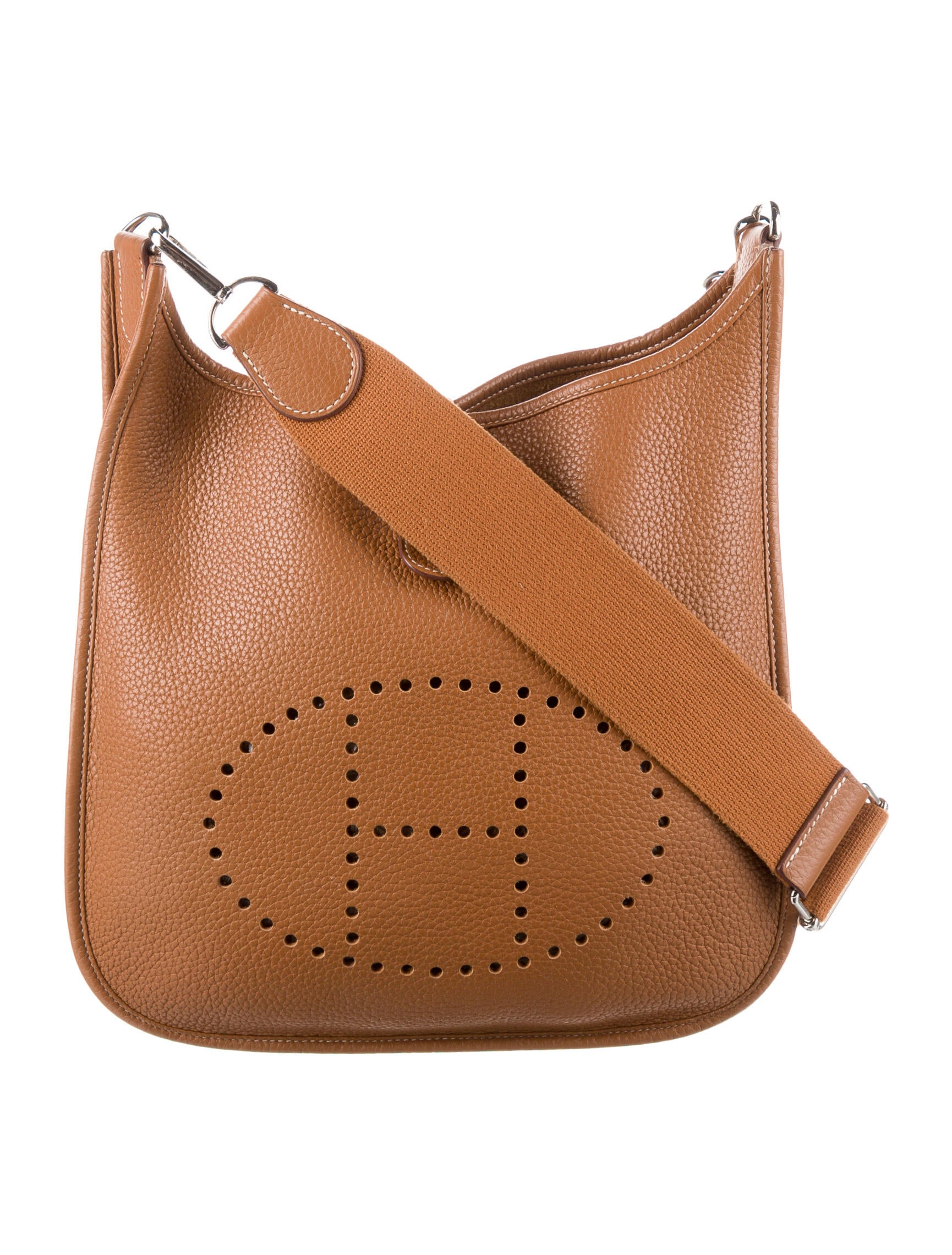 Hermès Clemence Jypsiere 31 - Brown Crossbody Bags, Handbags - HER41181 ...