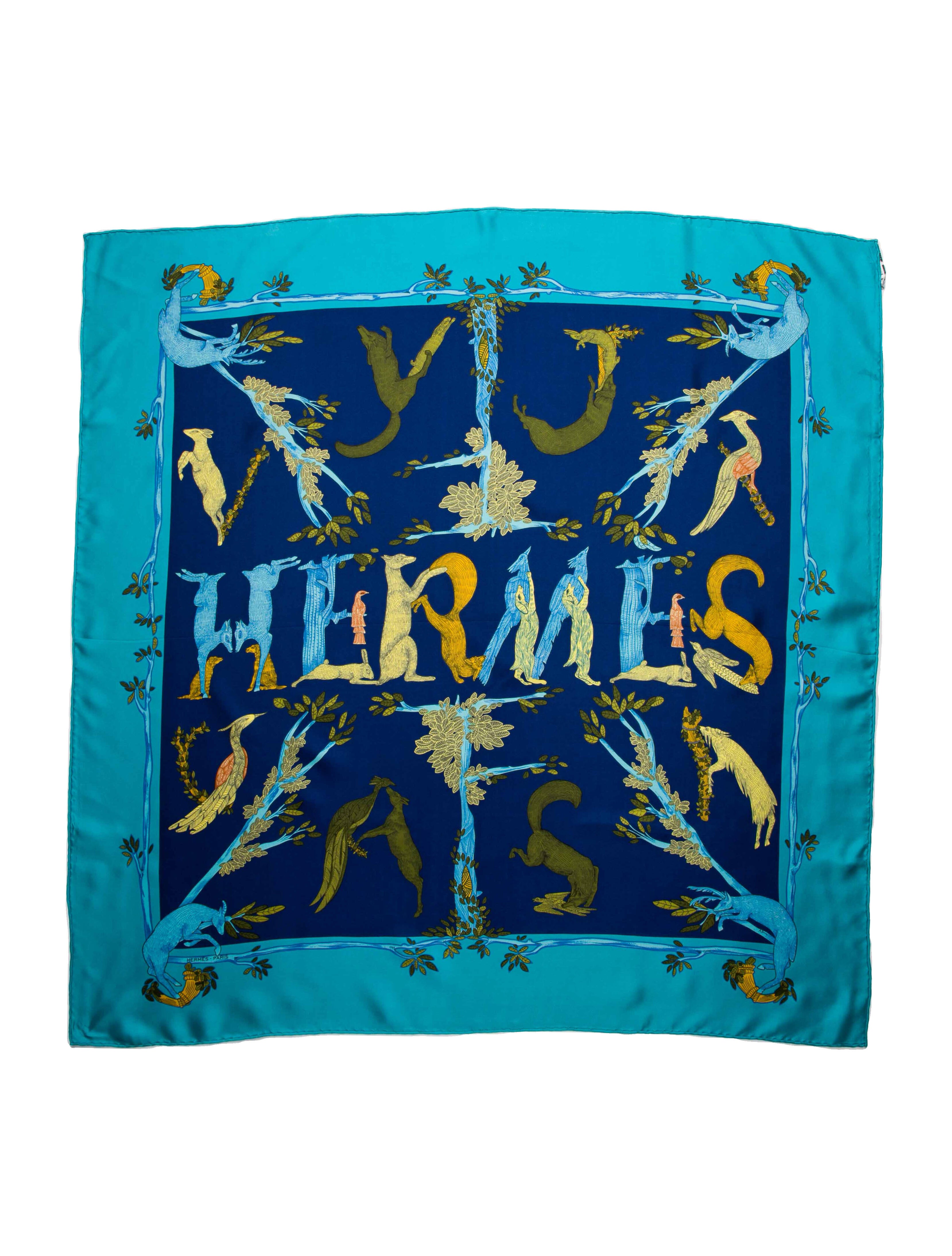 Hermès Scarf - Blue Scarves and Shawls, Accessories - HER21193 | The ...