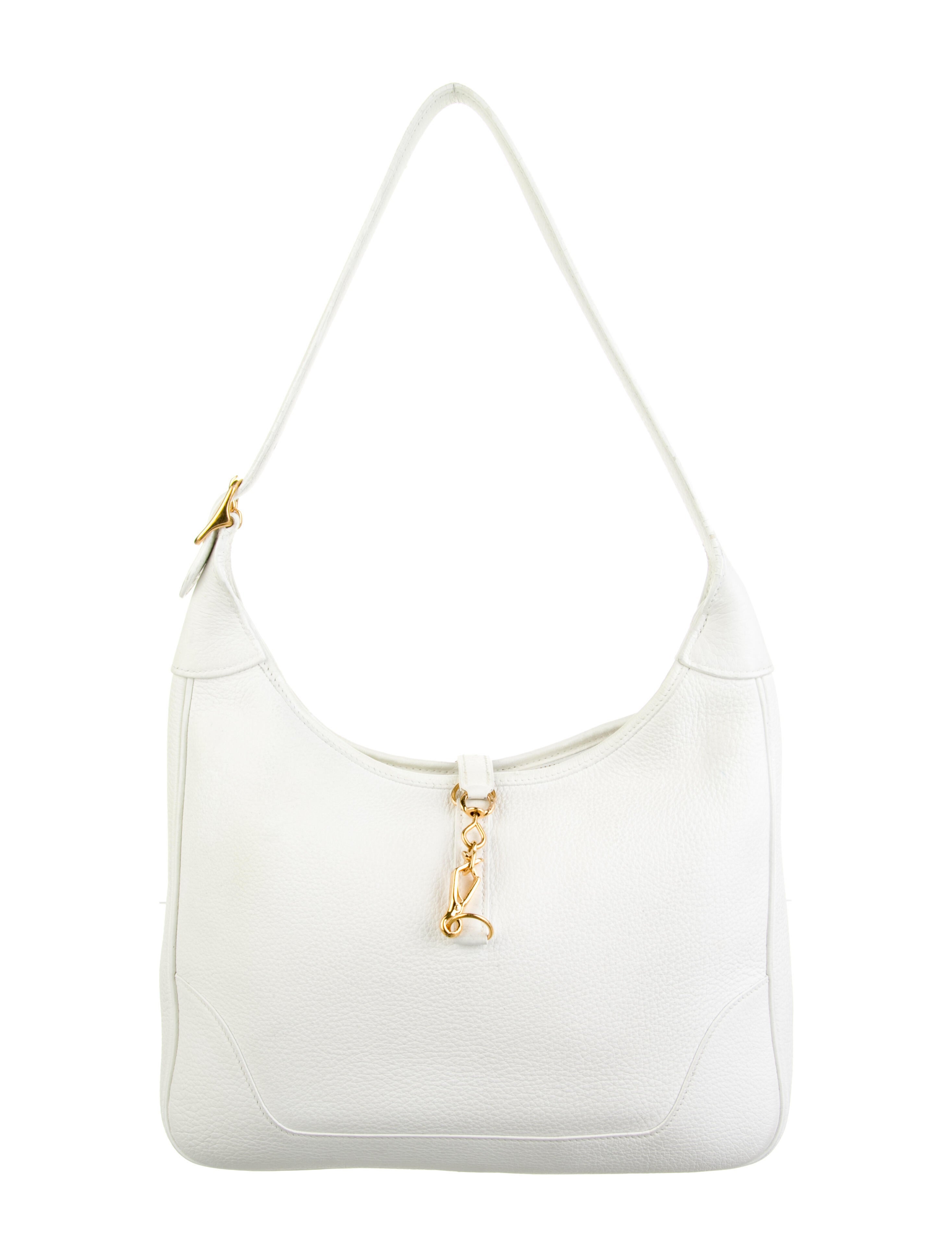 Halston Heritage Leather Shoulder Bag - Shoulder Bags, Handbags | The ...