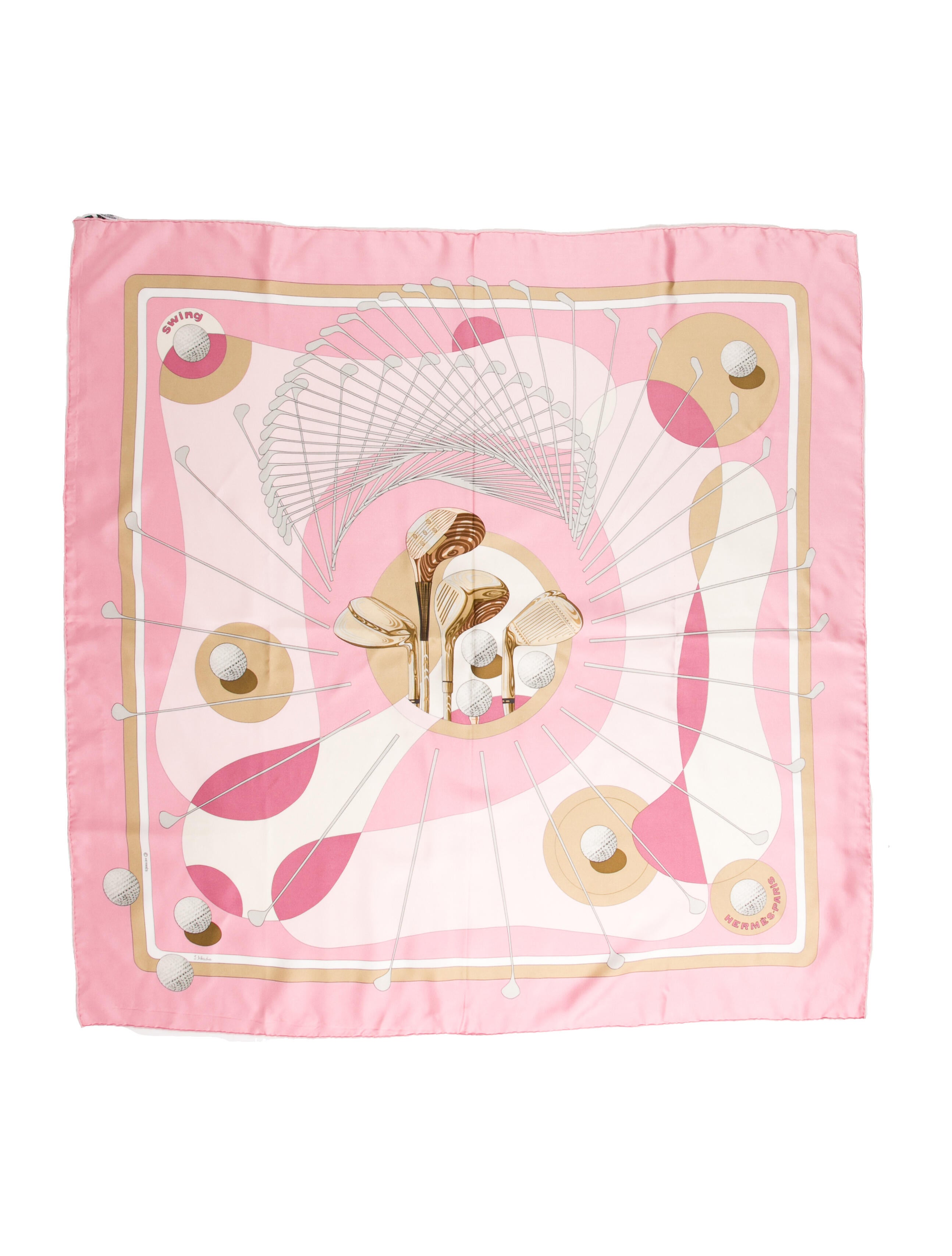 Hermès Caraïbes Silk Scarf - Blue Scarves and Shawls, Accessories ...