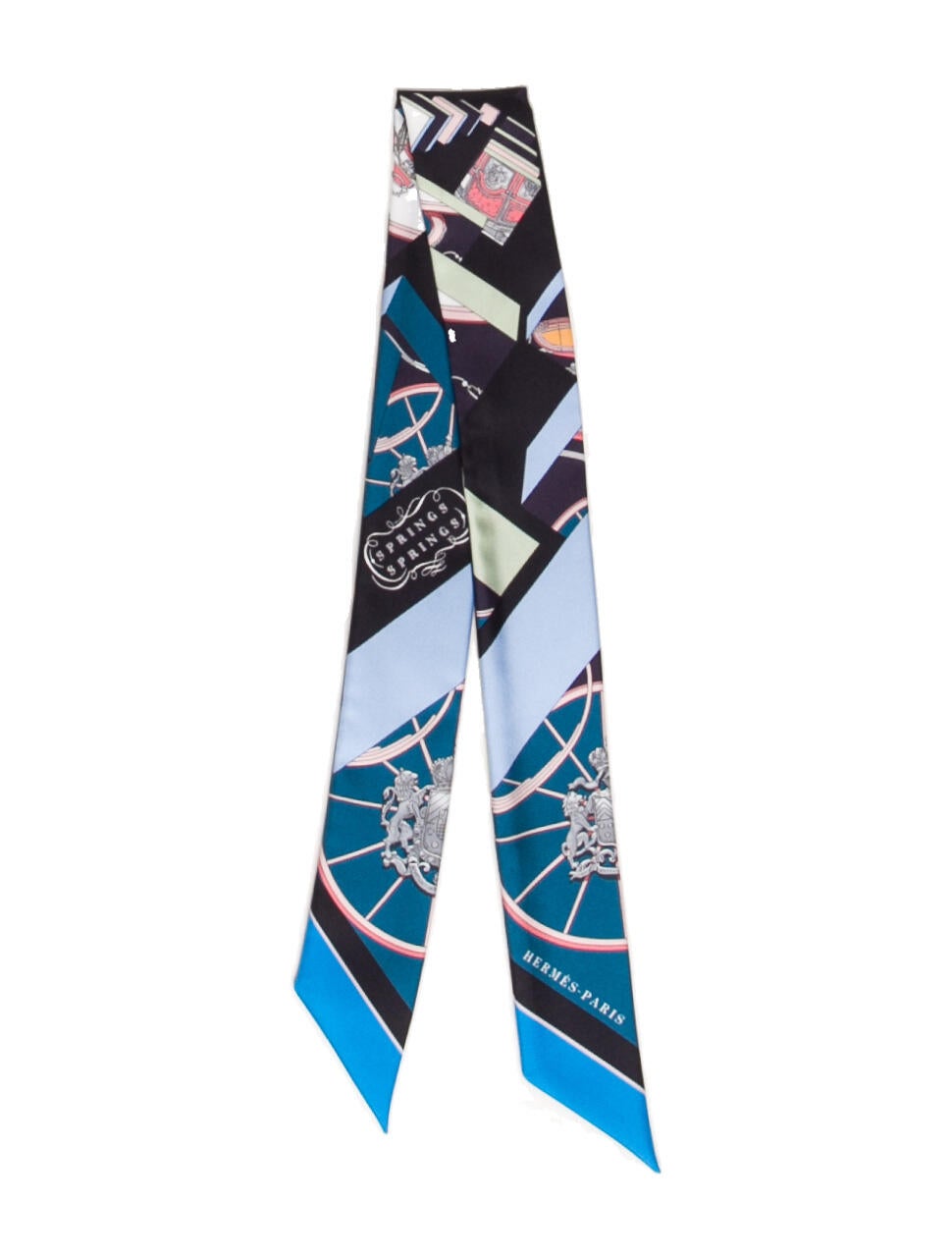 Hermès Marine et Cavalerie Silk Scarf Silk Scarf - Blue Scarves and ...