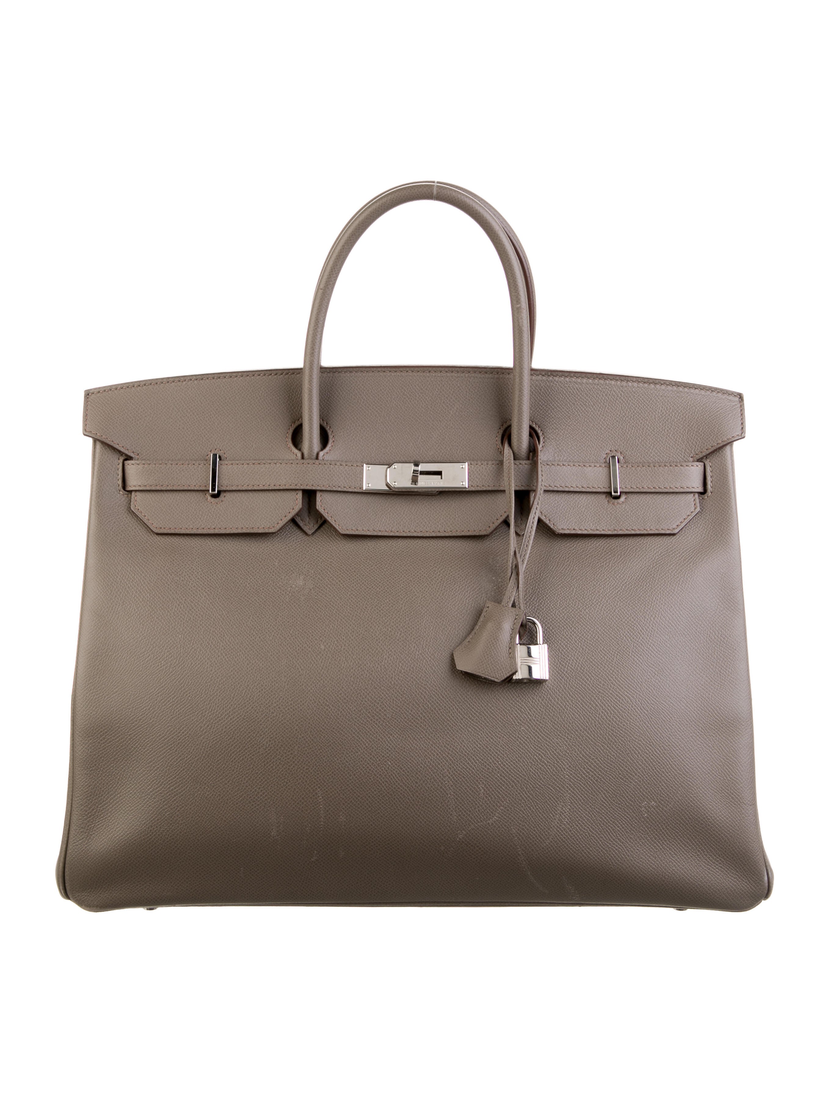 Hermès Courchevel Birkin 35 - Neutrals Handle Bags, Handbags ...